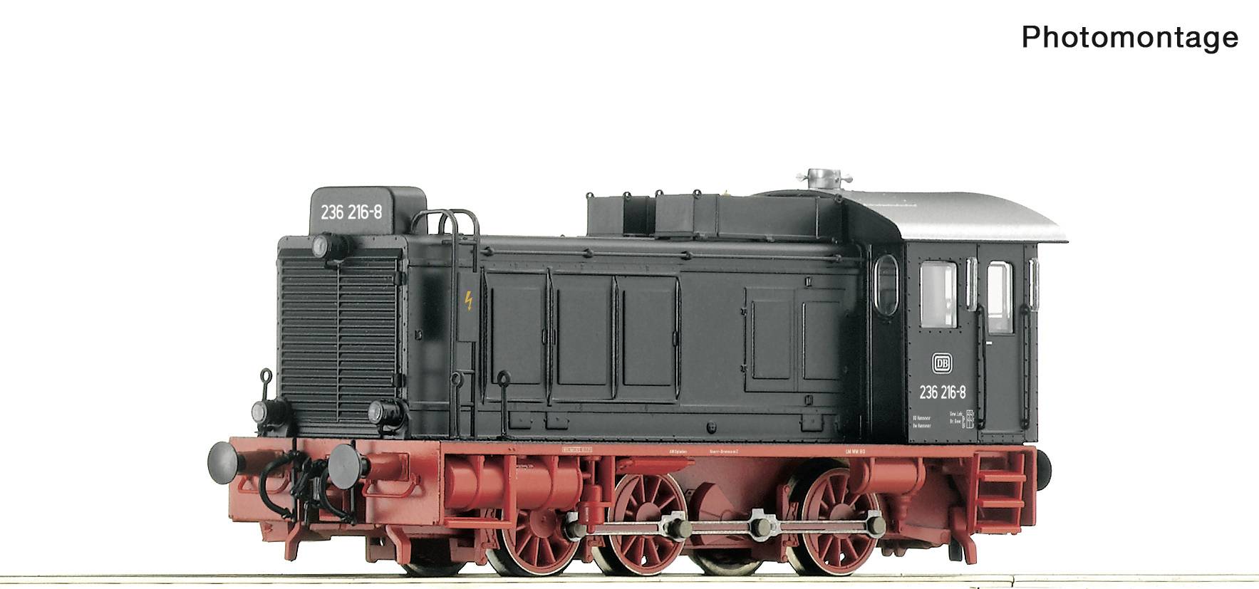 Roco 70800 H0 Diesellokomotive 236 216-8 der DB versandkostenfrei | SMDV