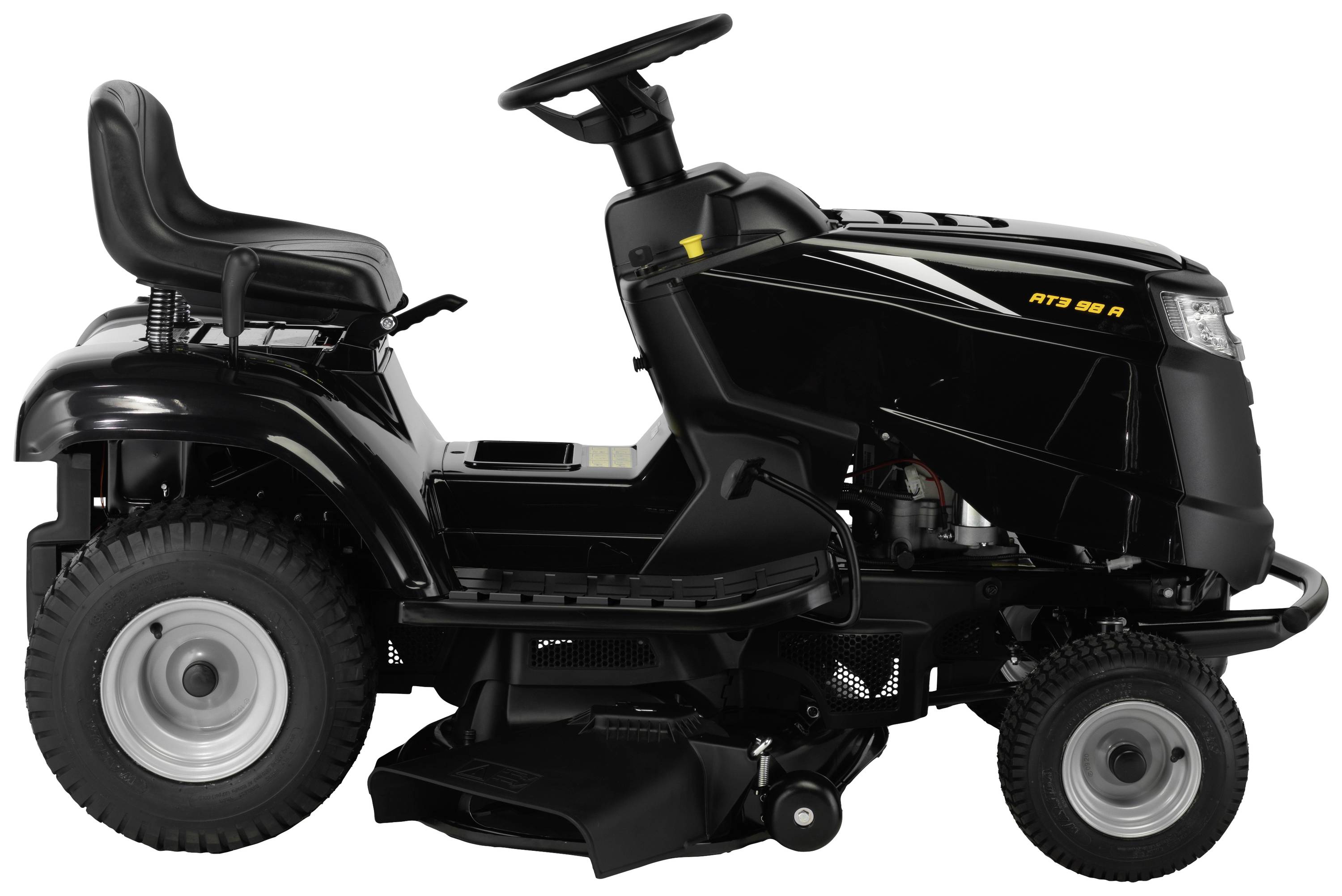 STIGA AT3 98A Benzin Rasentraktor Seitenauswurf 6.5kW Schnittbreite ...