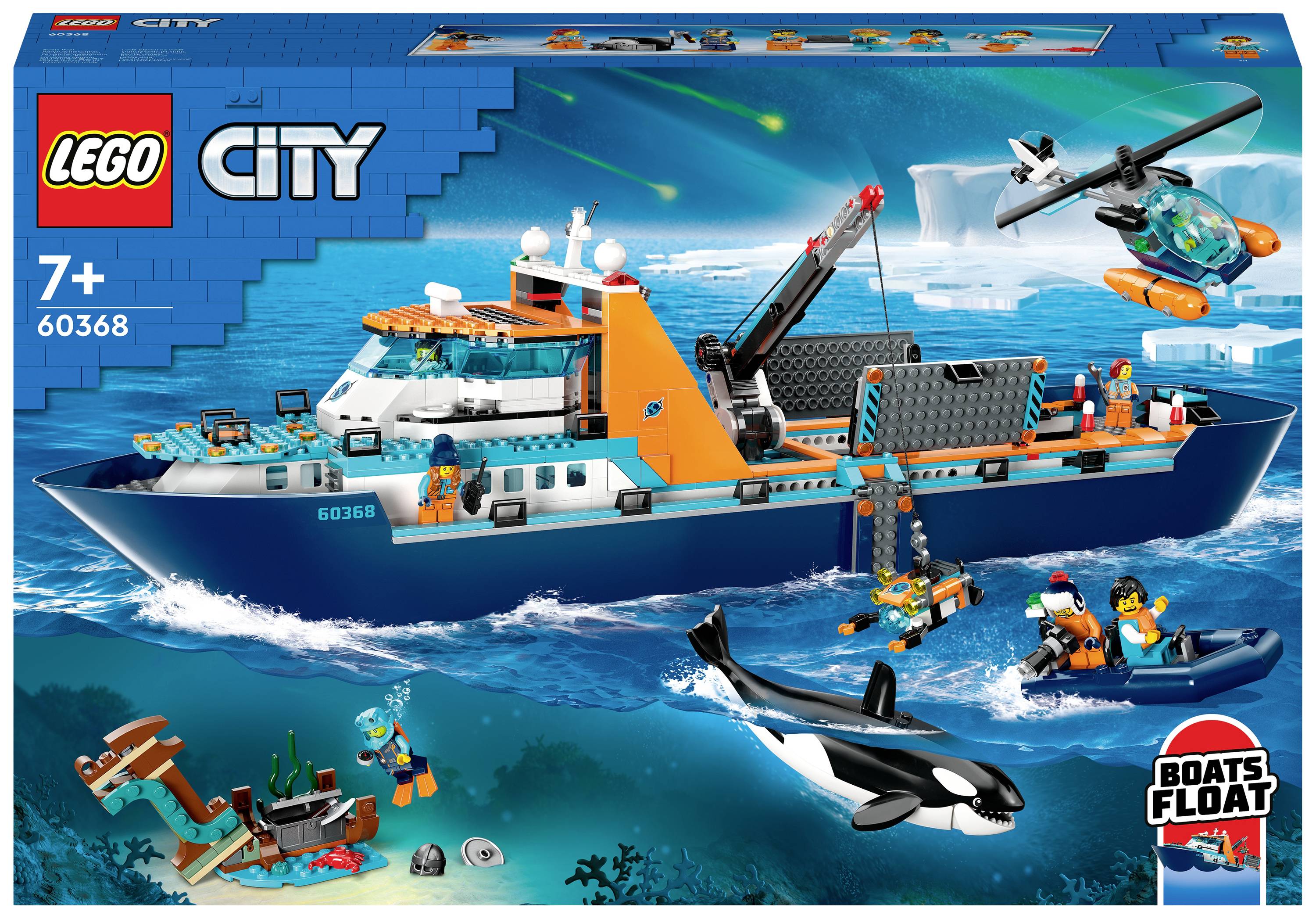 60368 LEGO® CITY Arktis-Forschungsschiff, LEGO CITY | digitalo