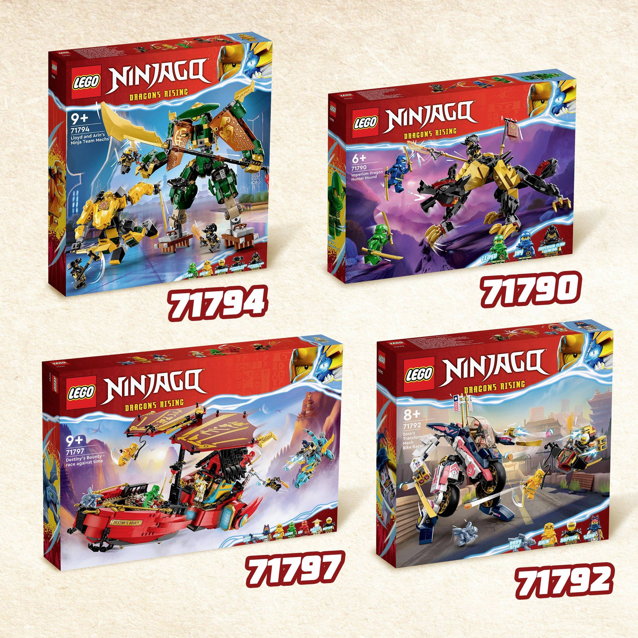 71797 LEGO® NINJAGO Ninja-Flugsegler im Wettlauf mit der Zeit, LEGO ...