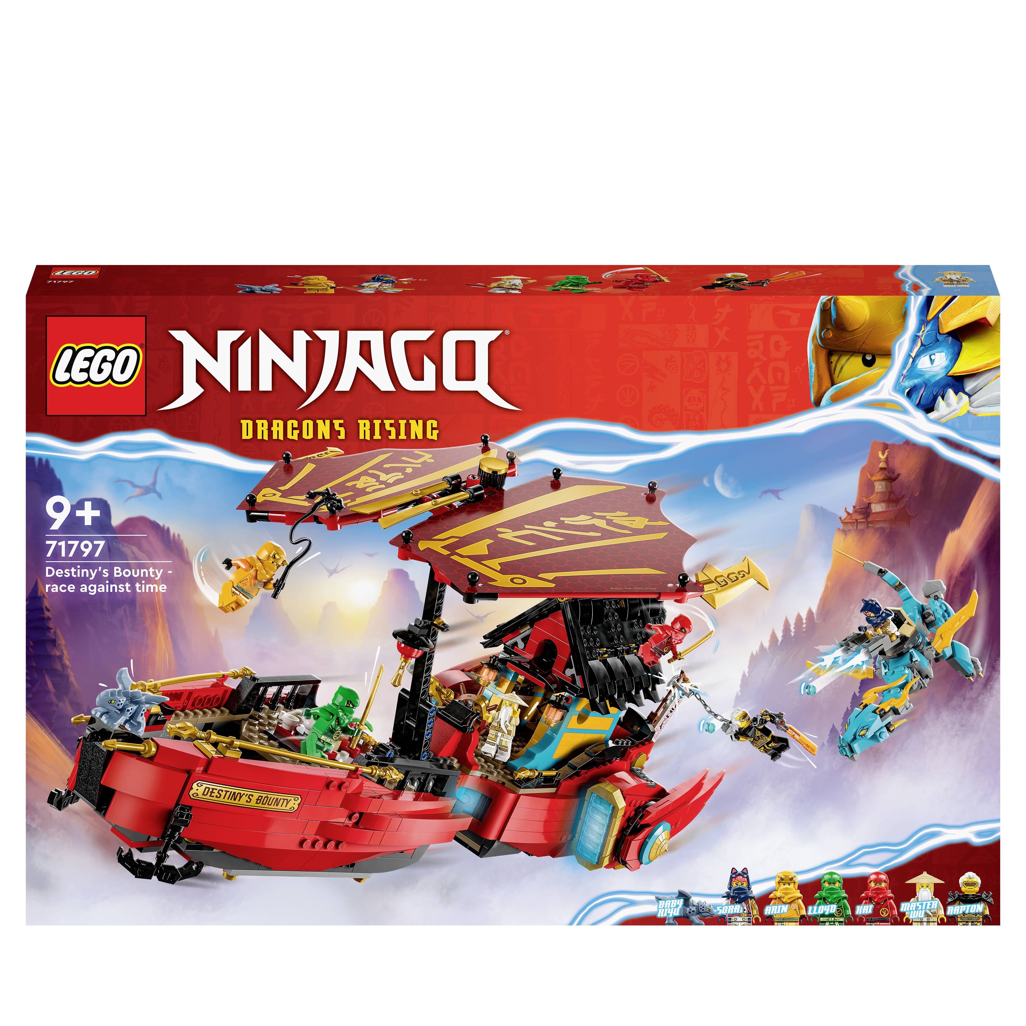 71797 LEGO® NINJAGO Ninja-Flugsegler im Wettlauf mit der Zeit, LEGO ...