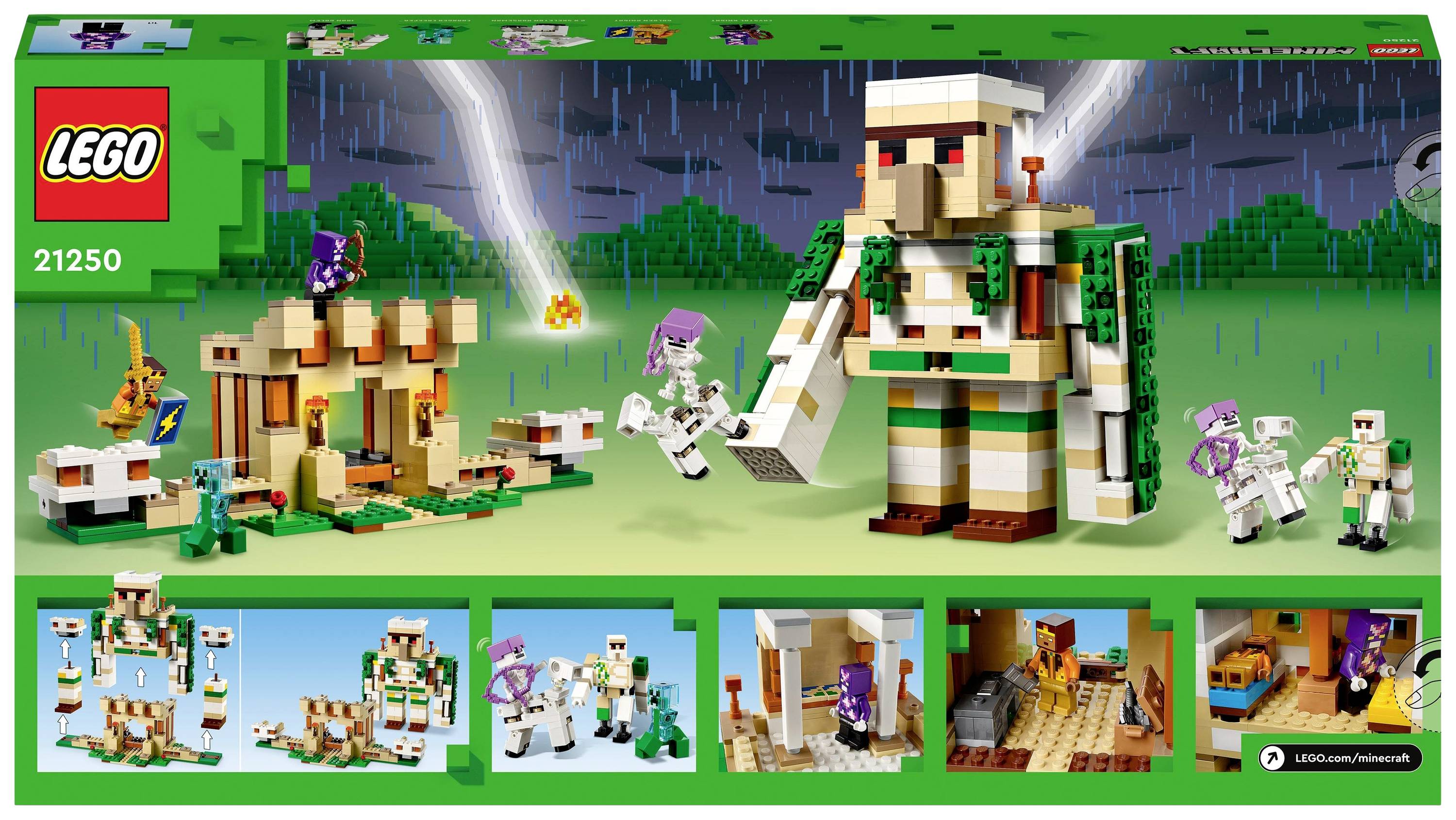 21250 LEGO® MINECRAFT Die Eisengolem-Festung, LEGO MINECRAFT | digitalo