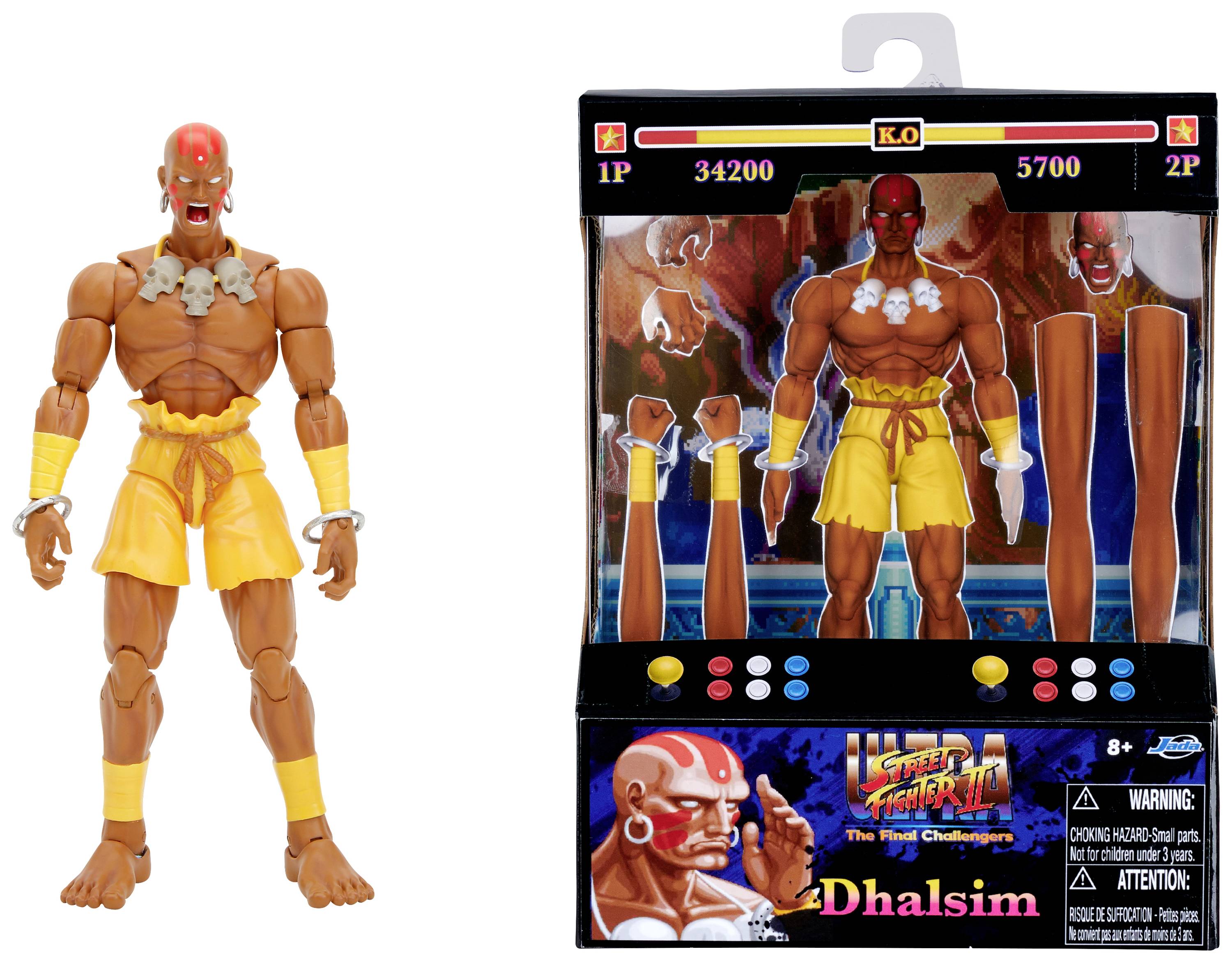 JADA TOYS Street Fighter II Dhalsim 6" Figure versandkostenfrei | voelkner