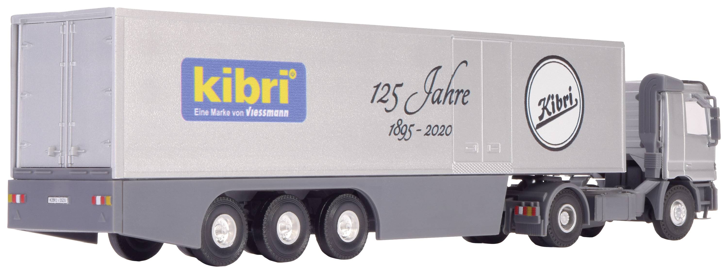 Kibri 12500 H0 LKW Modell Mercedes Benz Actros 2achs mit Koffersattel ...