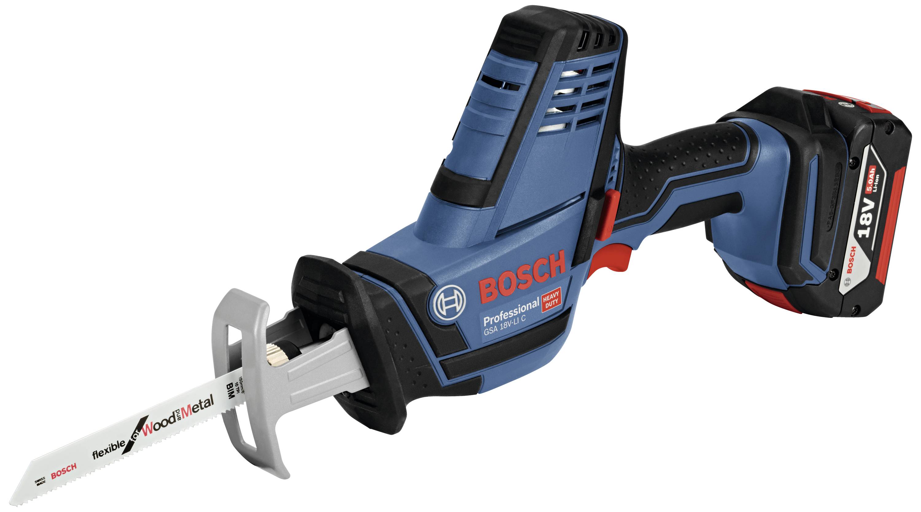 Bosch Professional GSA 18V-LI C, B-Ware Akku-Säbelsäge 06016A5006920 ...