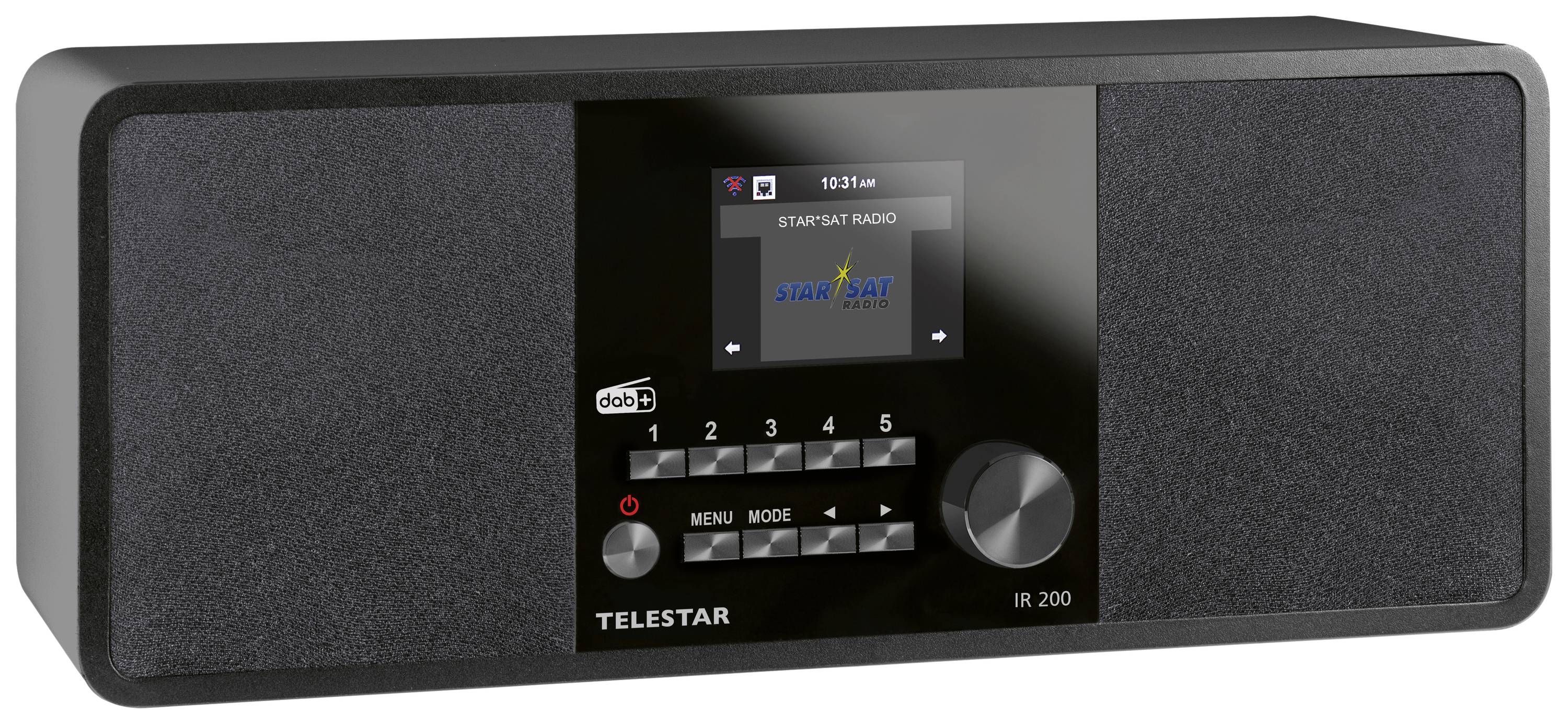 Telestar IR 200 (Schwarz) Küchenradio DAB+, DAB, UKW USB, WLAN ...