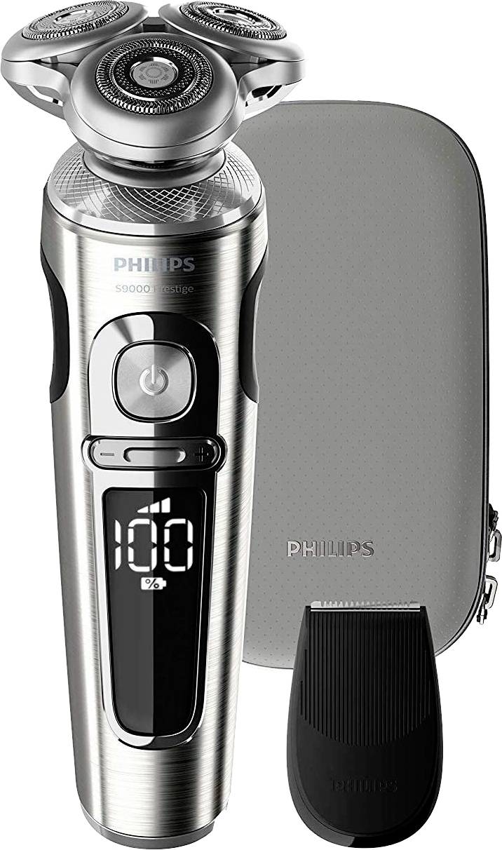Philips SP9820/12 Series 9000 Rotationsrasierer Silber ...