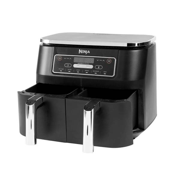 Ninja SharkAF300EU DualZone Heißluft-Fritteuse 7.6l 2400W Schwarz ...