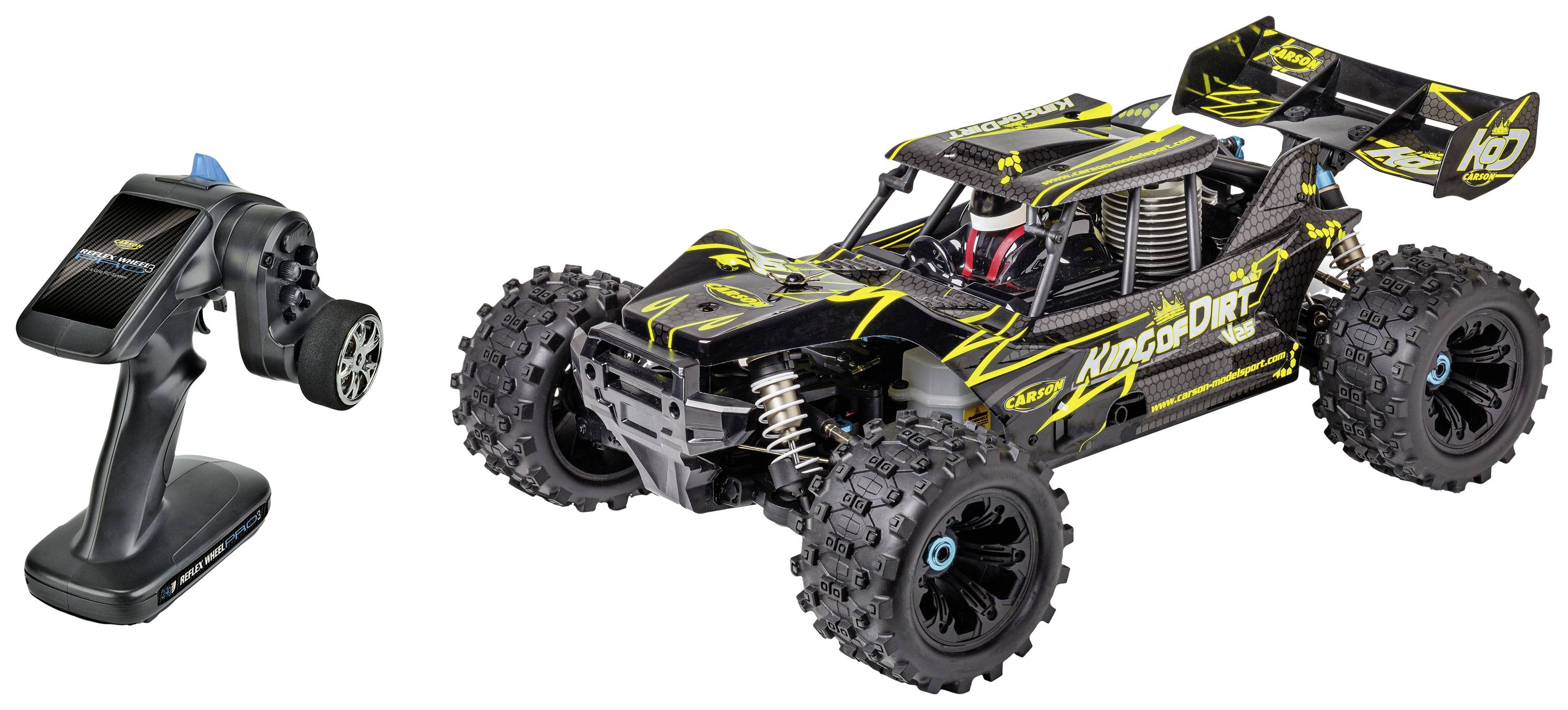 Carson Modellsport King of Dirt Cage V25 GP 1:8 RC Modellauto Nitro ...