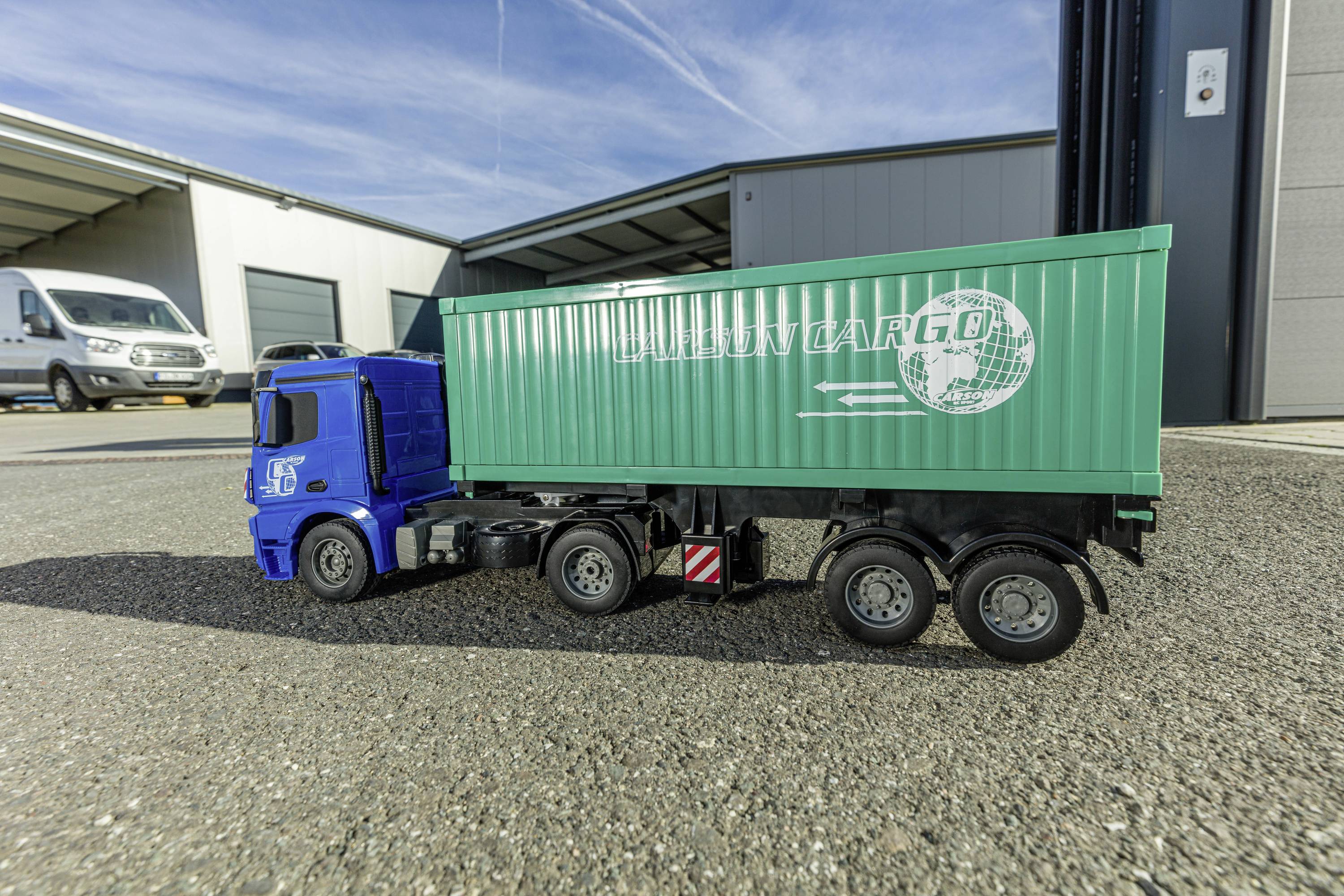 Carson Modellsport MB Arocs mit Container 1:20 RC Einsteiger ...