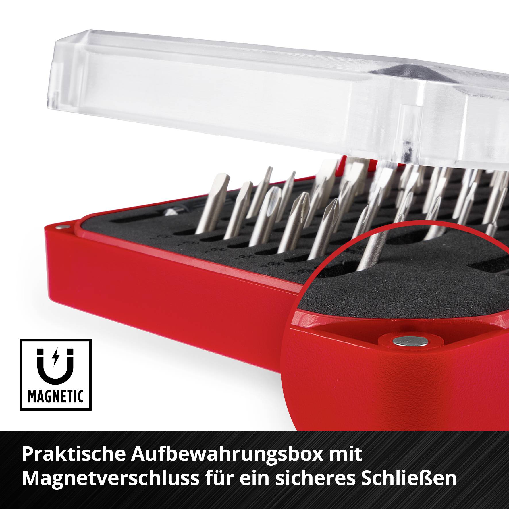 Einhell 115020 Bit-Set 28teilig T-Profil, Tri-Point, Schlitz, Pentalobe ...
