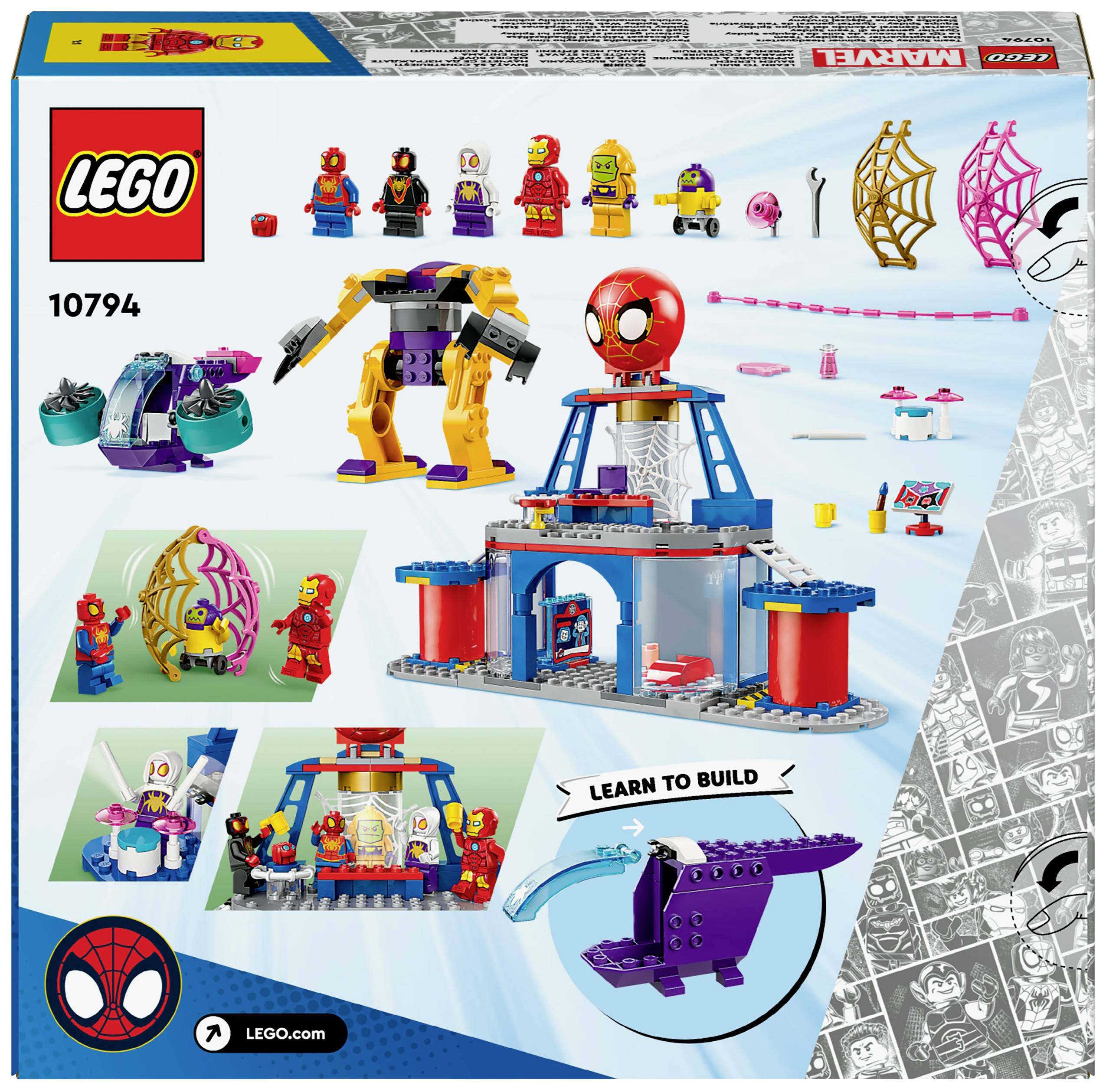 10794 LEGO® MARVEL SUPER HEROES Das Hauptquartier von Spideys Team | SMDV