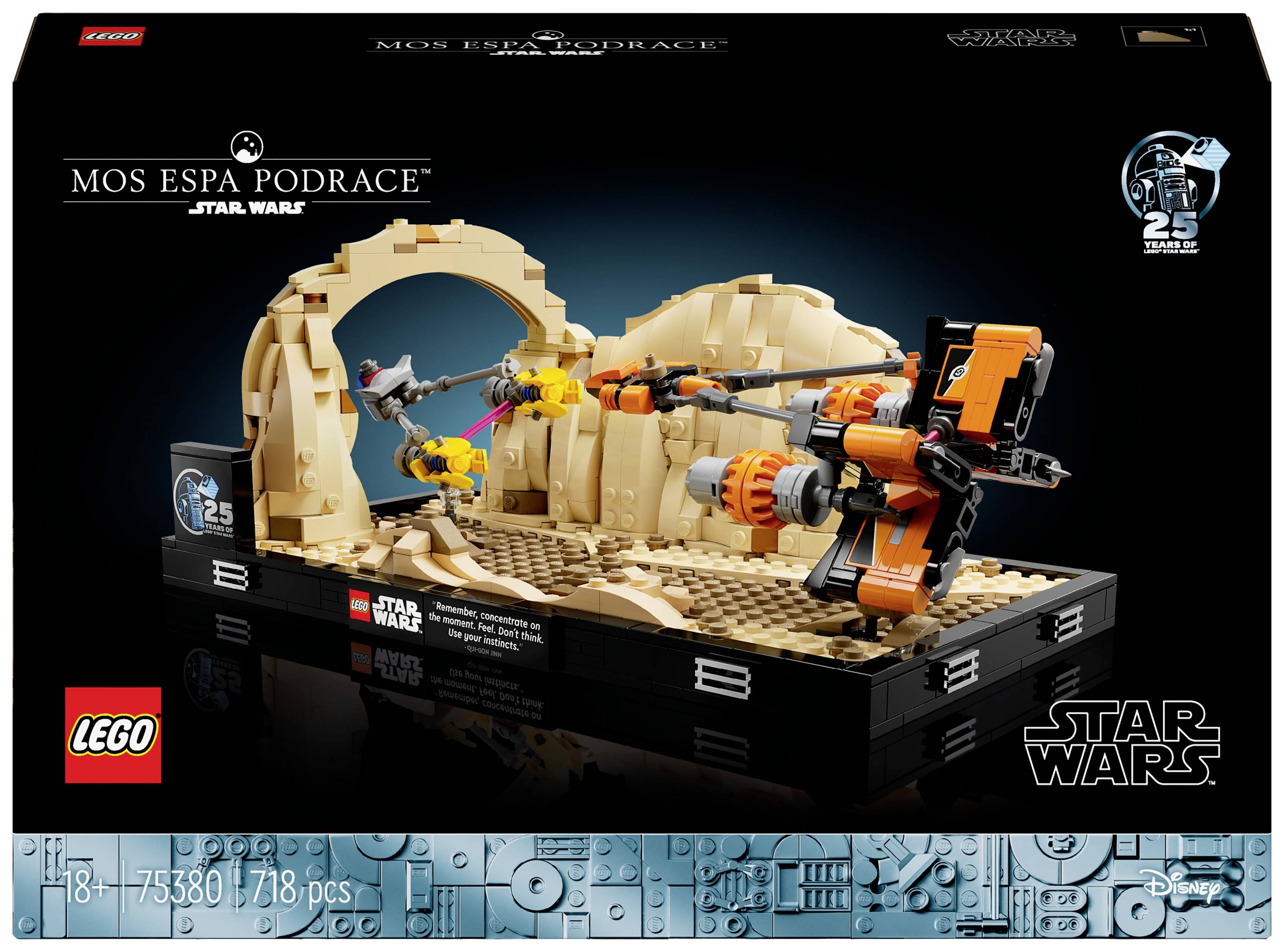 75380 LEGO® STAR WARS™ Podrennen in Mos Espa – Diorama, LEGO STARWARS ...