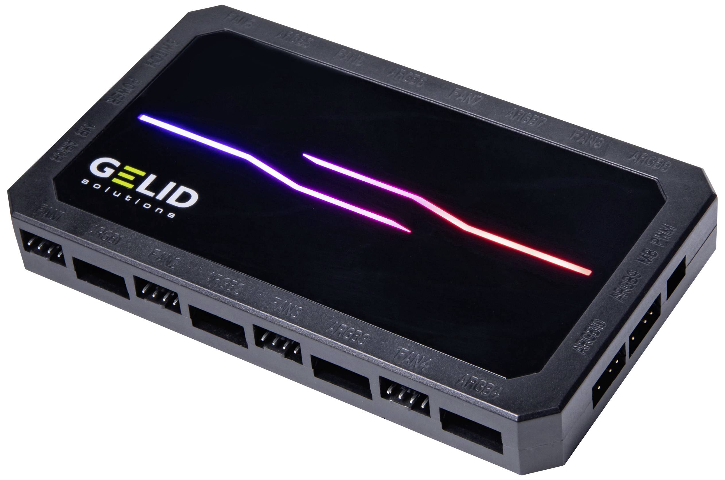 Gelid RF-RGB-MP-02 Amber 8 PRO Bundle PC Lüftersteuerung (B x H x T ...