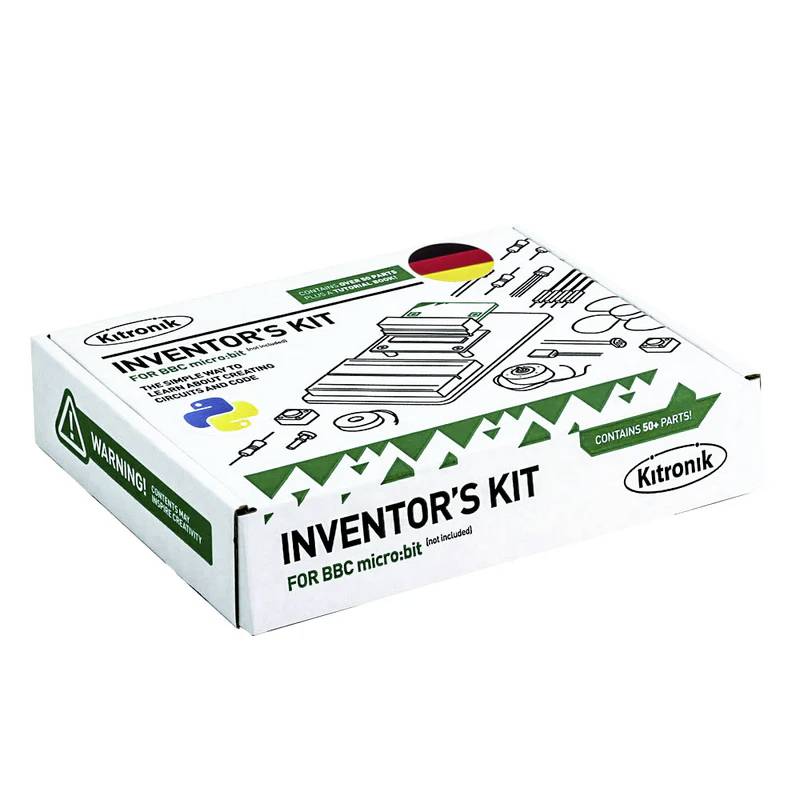 KITRONIK micro:bit Inventors Kit - Python version 5669-DE BBC micro:bit ...