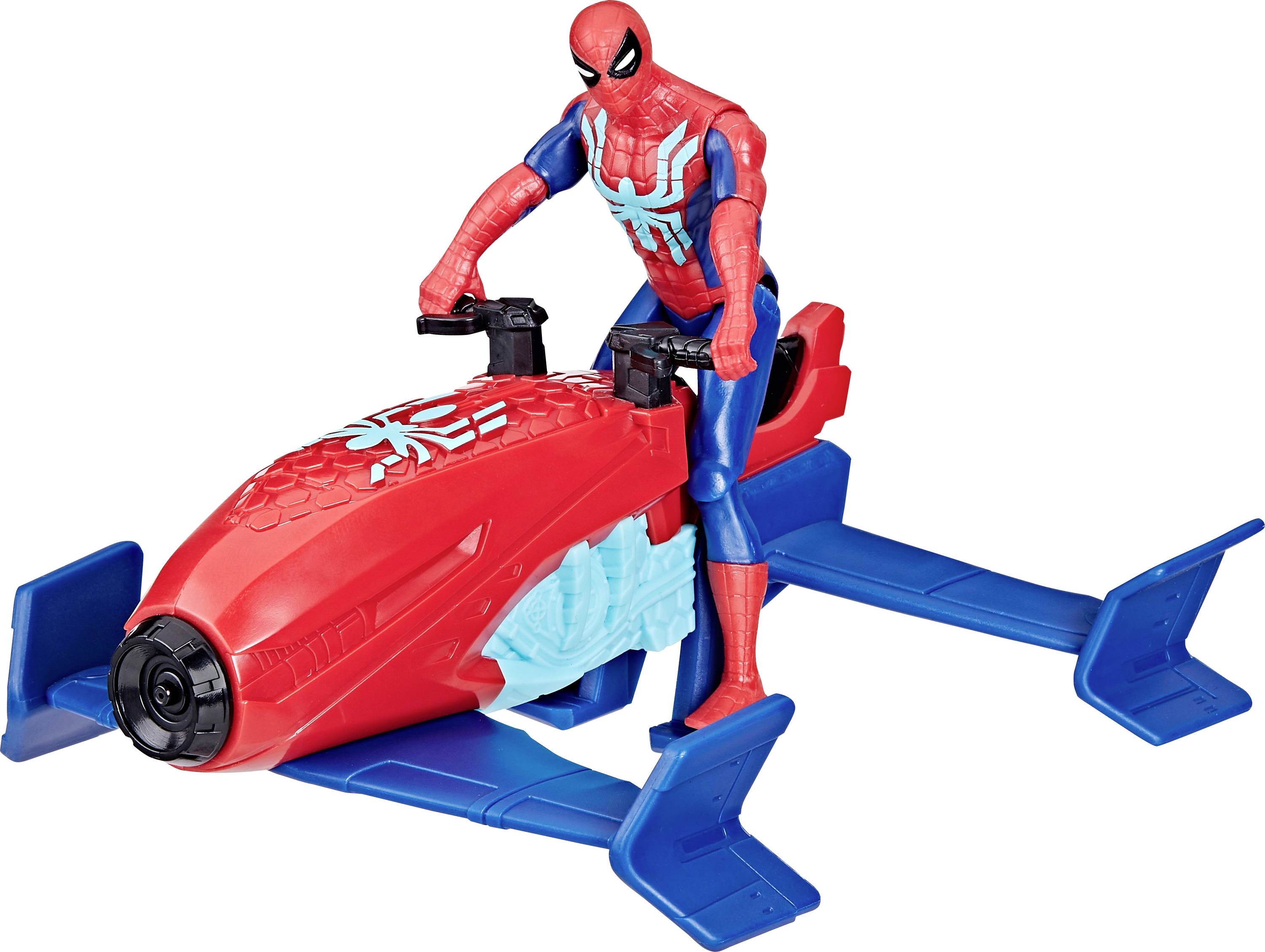 Hasbro Spiderman Web Splashers Vehicle Spider-Man Jet Splasher Flugzeug ...