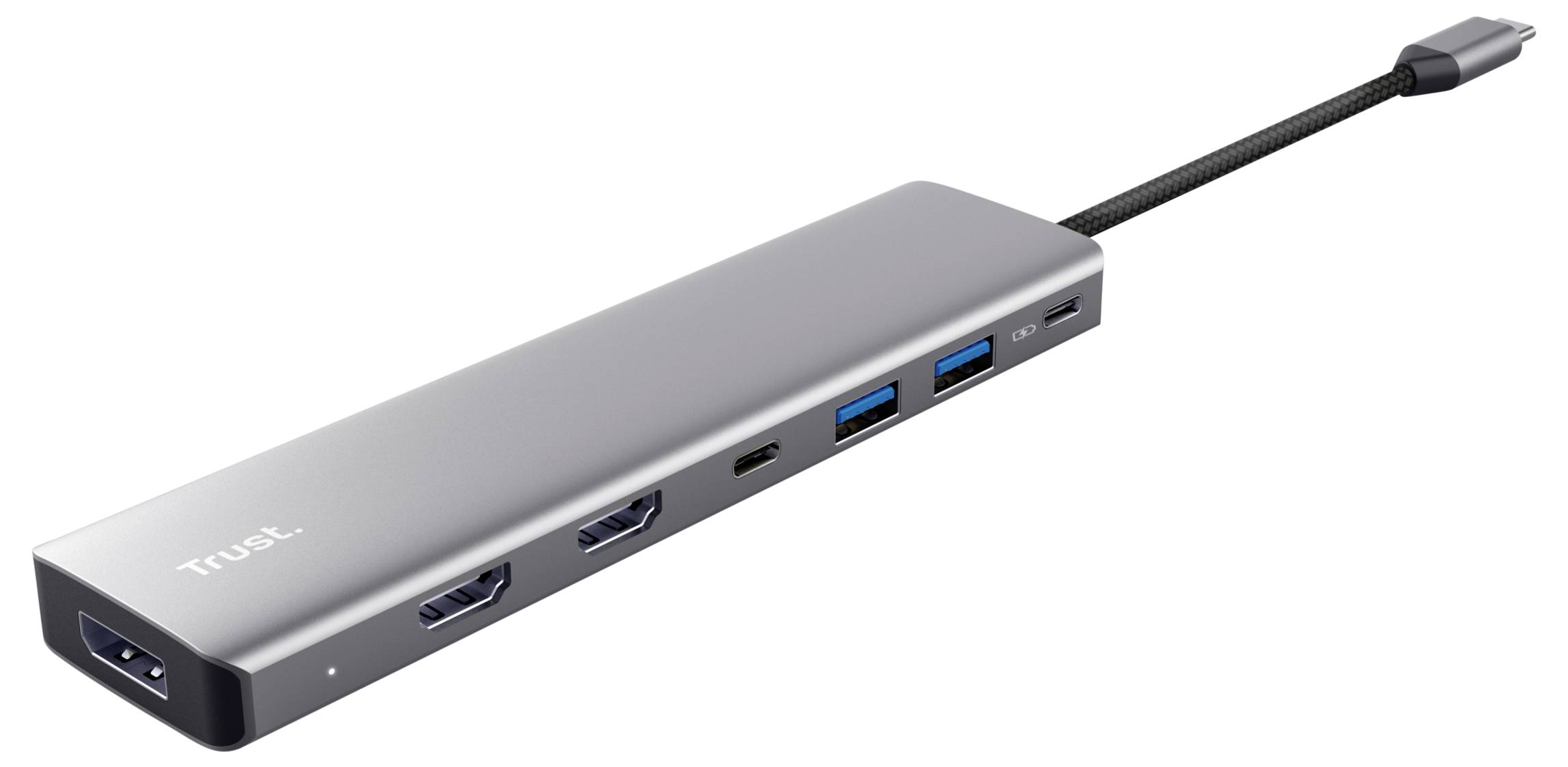 Trust USB-C® Dockingstation DALYX 7-IN-1 MULTIPORT ADAPTER Passend für ...