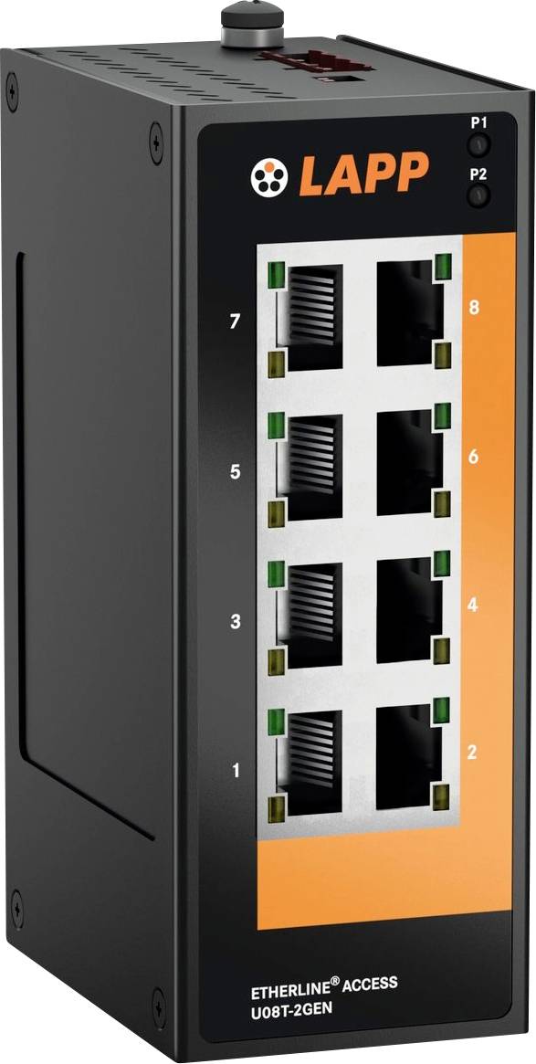 LAPP ETHERLINE® ACCESS U08T-2GEN Industrial Ethernet Switch | » Freue ...