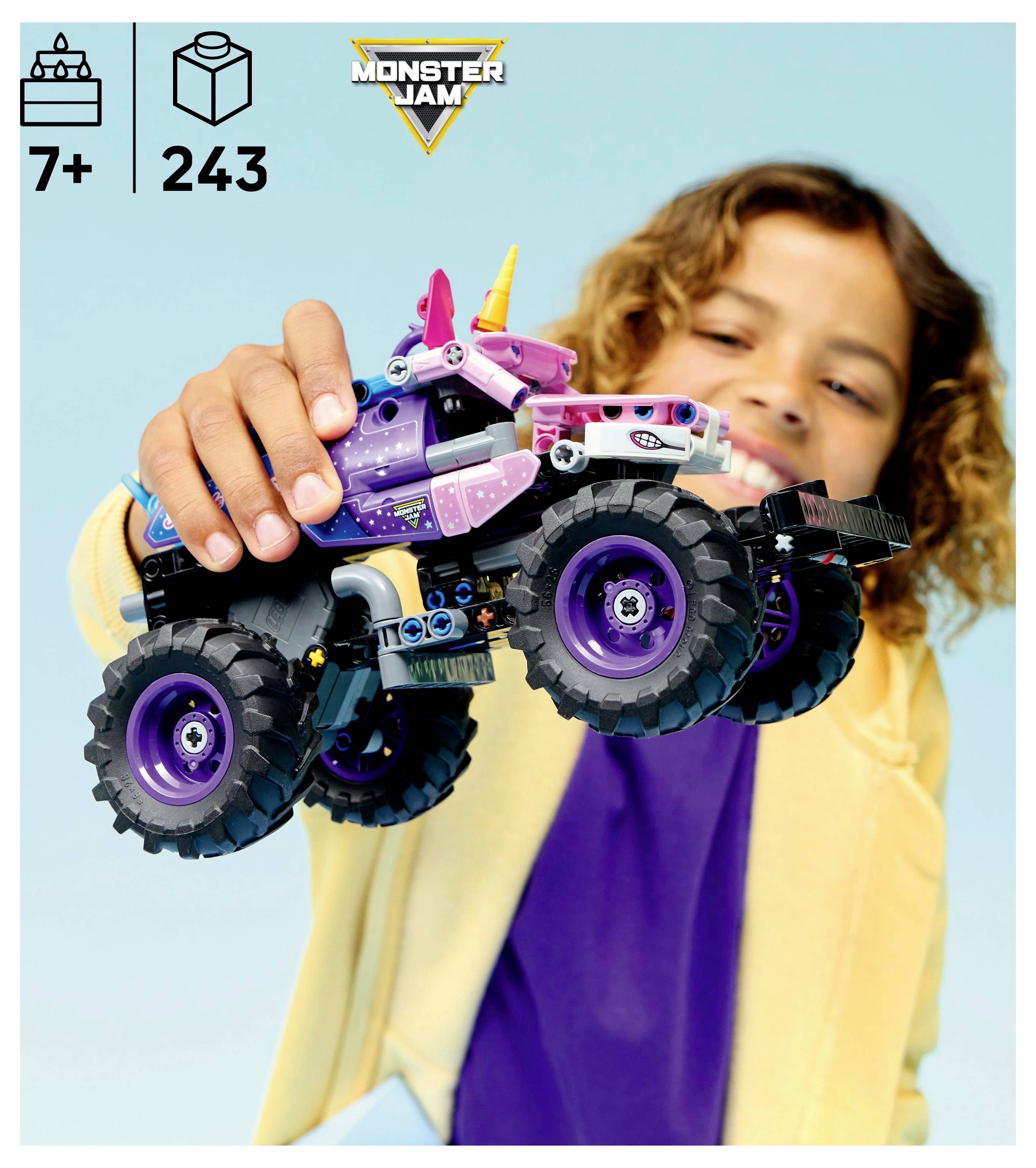6581026 LEGO® TECHNIC Monster Jam™ Sparkle Smash™ mit Rückziehmotor ...