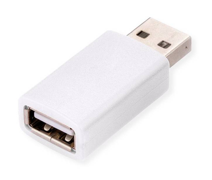 Value USB-Datenblocker USB Typ A Data Blocker Adapter Weiß für sichere ...