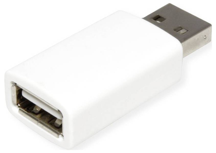 Value USB-Datenblocker USB Typ A Data Blocker Adapter Weiß für sichere ...