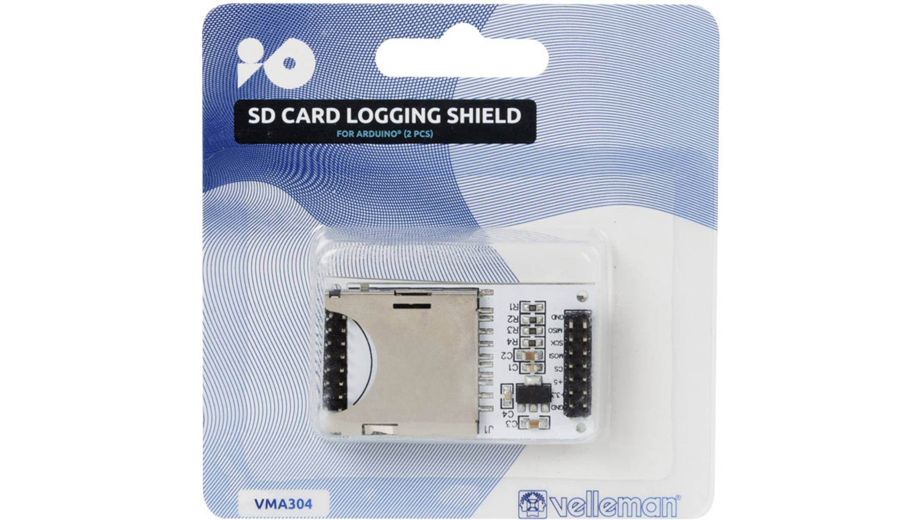 Velleman Shield Vma304 Passend Für Arduino Boards Arduino Arduino Uno Fayaduino Freeduino