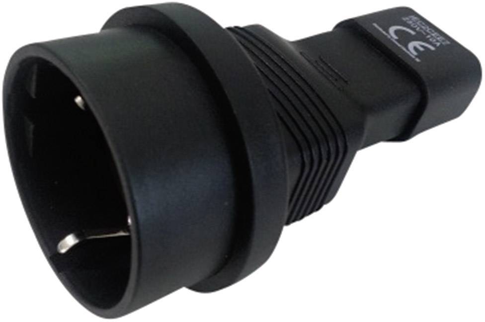 TRU Components IEC2CEE7 Netz-Adapter CEE-Kupplung - Kaltgeräte-Stecker ...