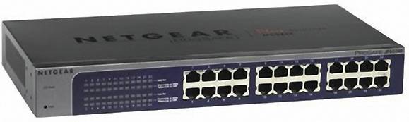 NETGEAR JGS524PE Netzwerk Switch 24 Port 1 GBit/s PoE-Funktion ...