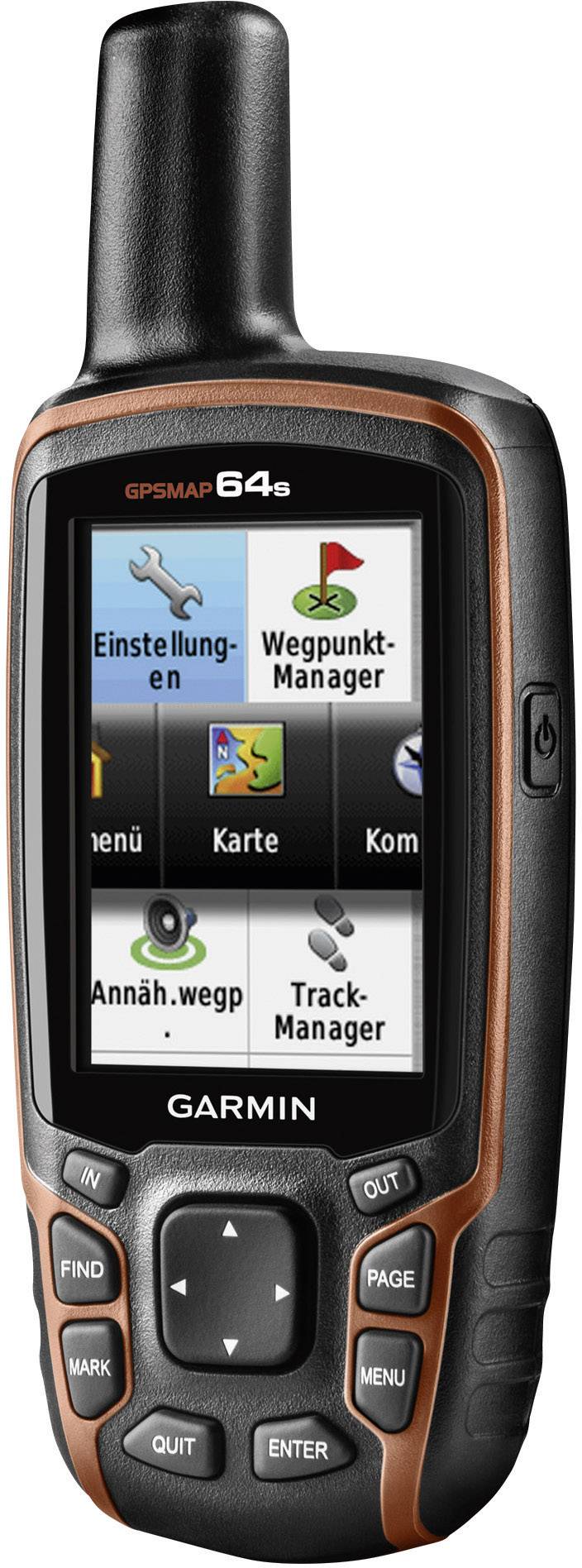 Garmin Outdoor Navi Fahrrad, Geocaching, Wandern GPSMAP 64S Welt GPS ...