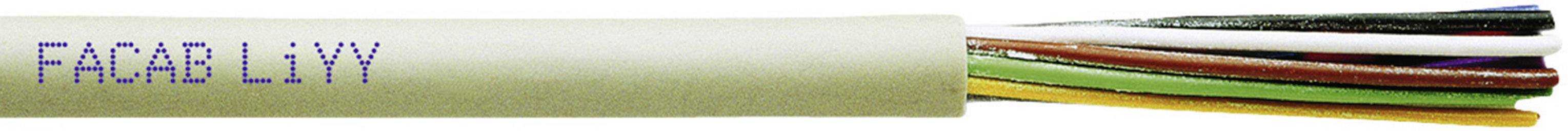 Faber Kabel LiYY Steuerleitung 2 x 0.14 mm² Grau 030174 Meterware ...