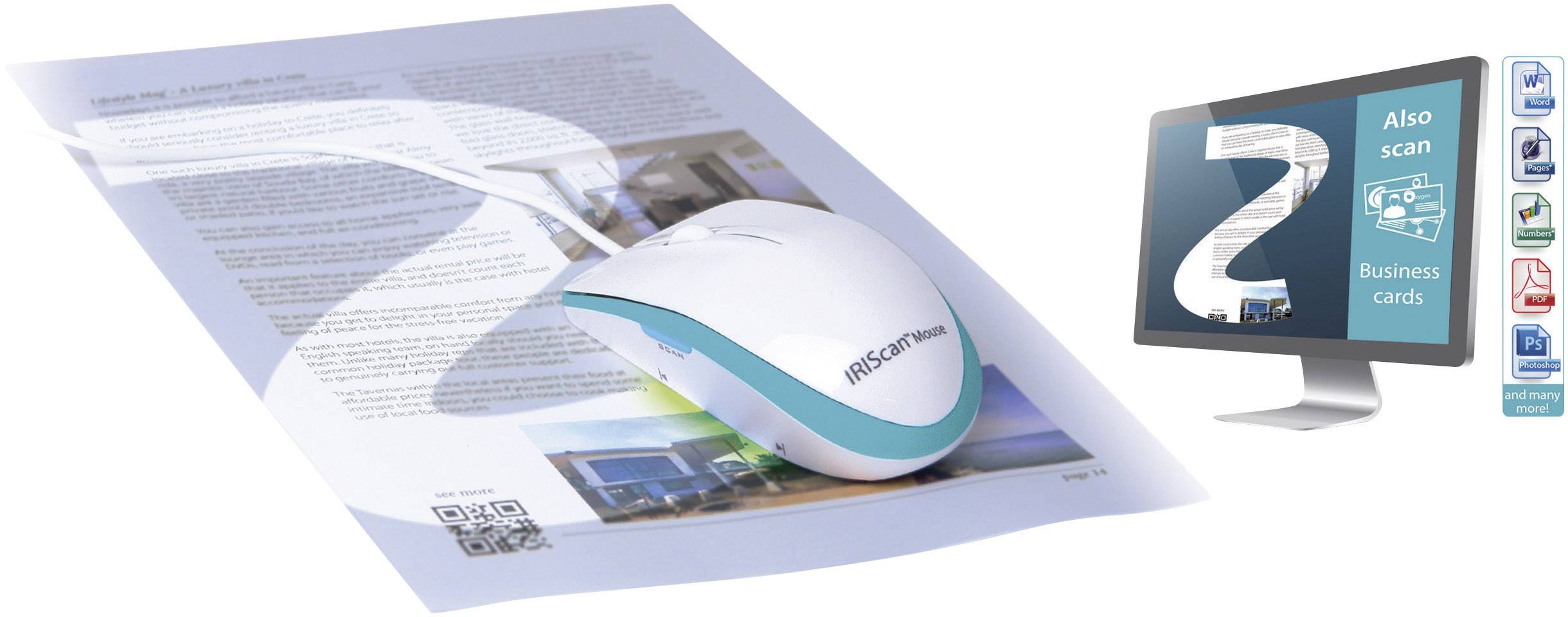 IRIS by Canon IRIScan™ Mouse Executive 2 Maus-Scanner A3 300 x 300 dpi ...