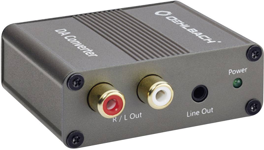Oehlbach Audio Konverter DA Converter [Toslink, Cinch-Digital - Cinch ...