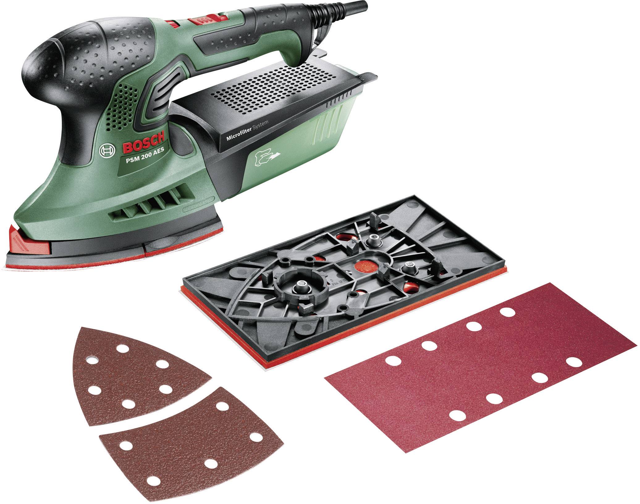 Bosch Home and Garden PSM 200 AES 06033B6000 Multischleifer inkl ...