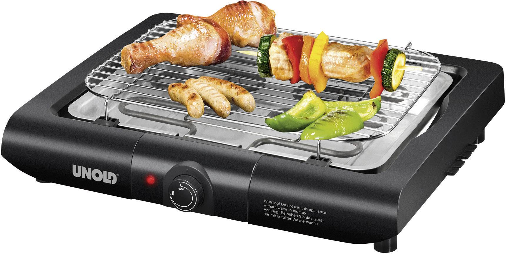 Unold 58550 Elektro Standgrill mit Standfuß, mit manueller ...