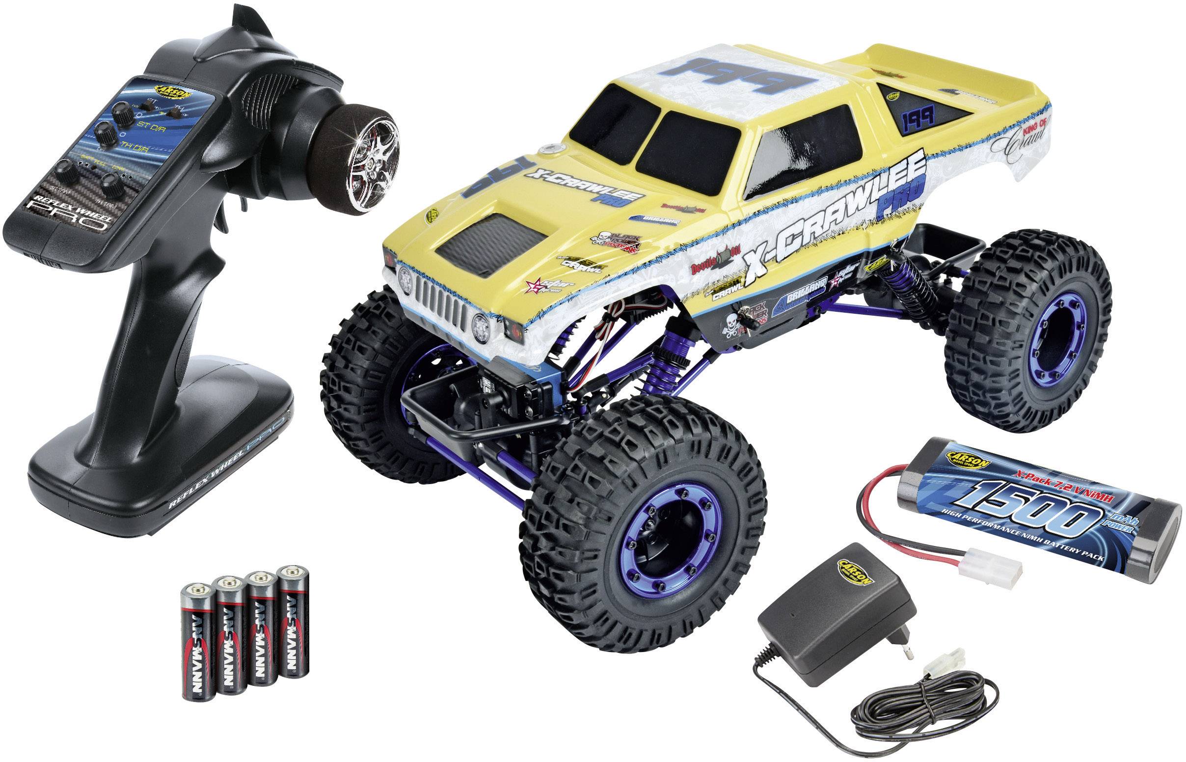 Carson Modellsport Crawlee Brushed 1:10 RC Modellauto Elektro Crawler ...