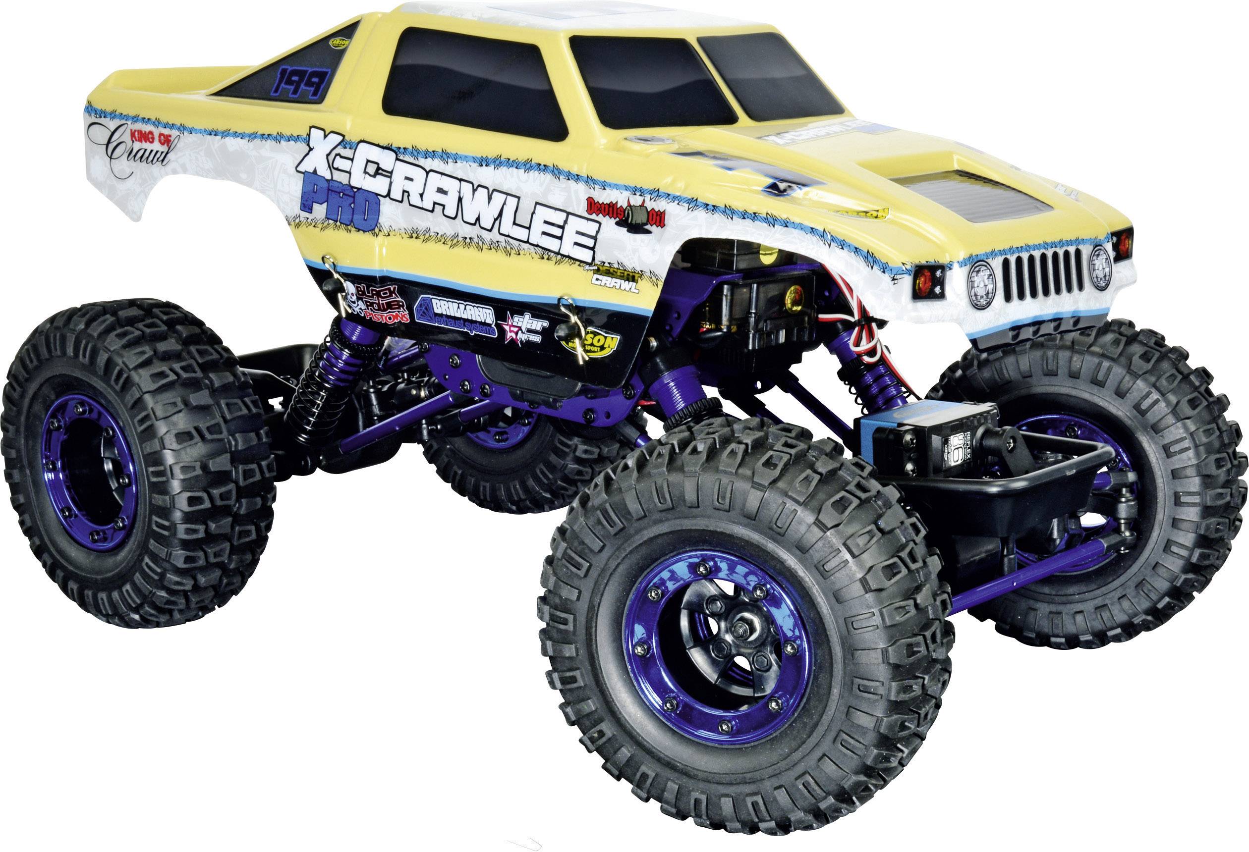 Carson Modellsport Crawlee Brushed 1:10 RC Modellauto Elektro Crawler ...