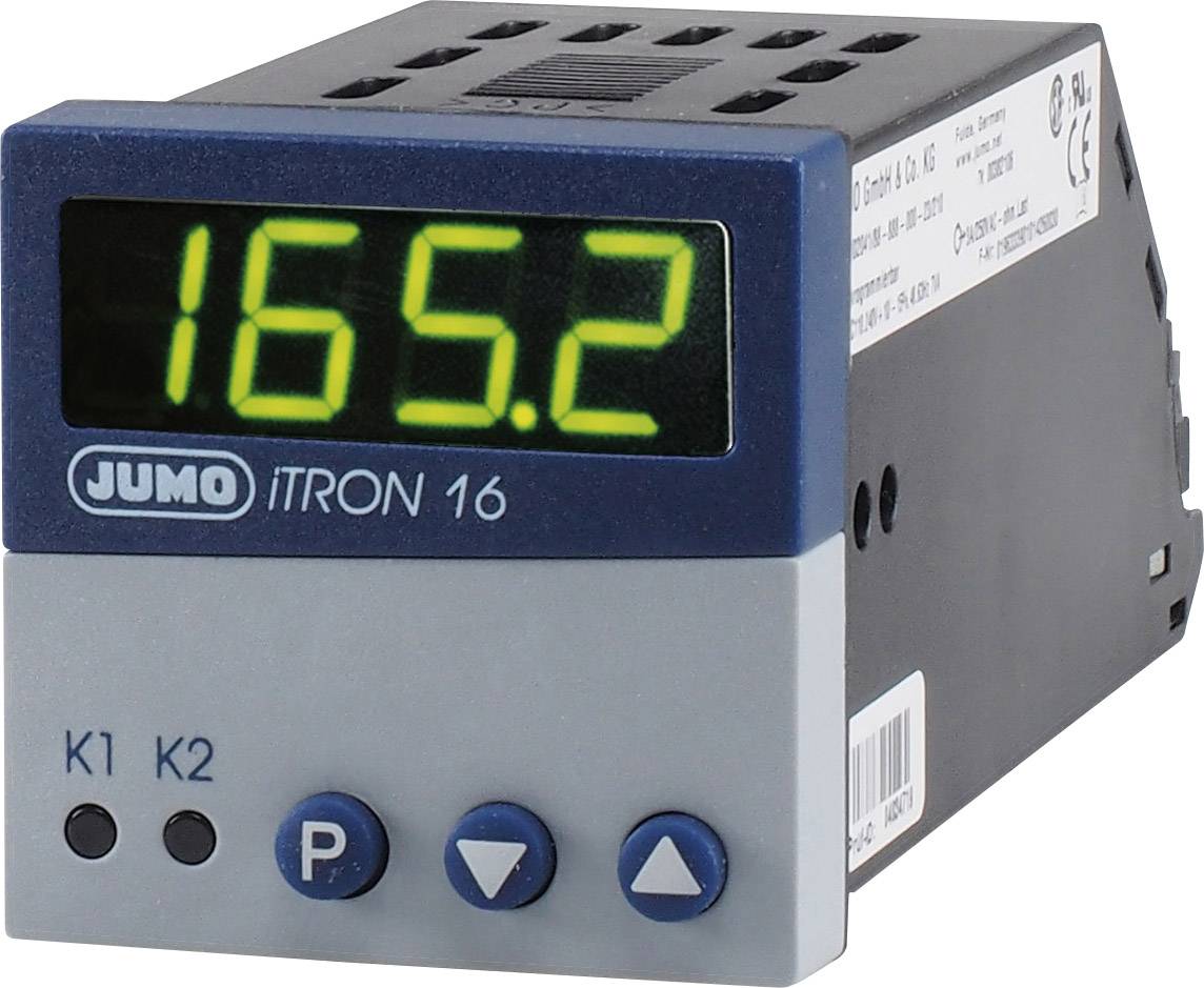 Jumo iTRON 16 PID Temperaturregler Pt100, Pt1000, KTY11-6, L, J, U, T ...
