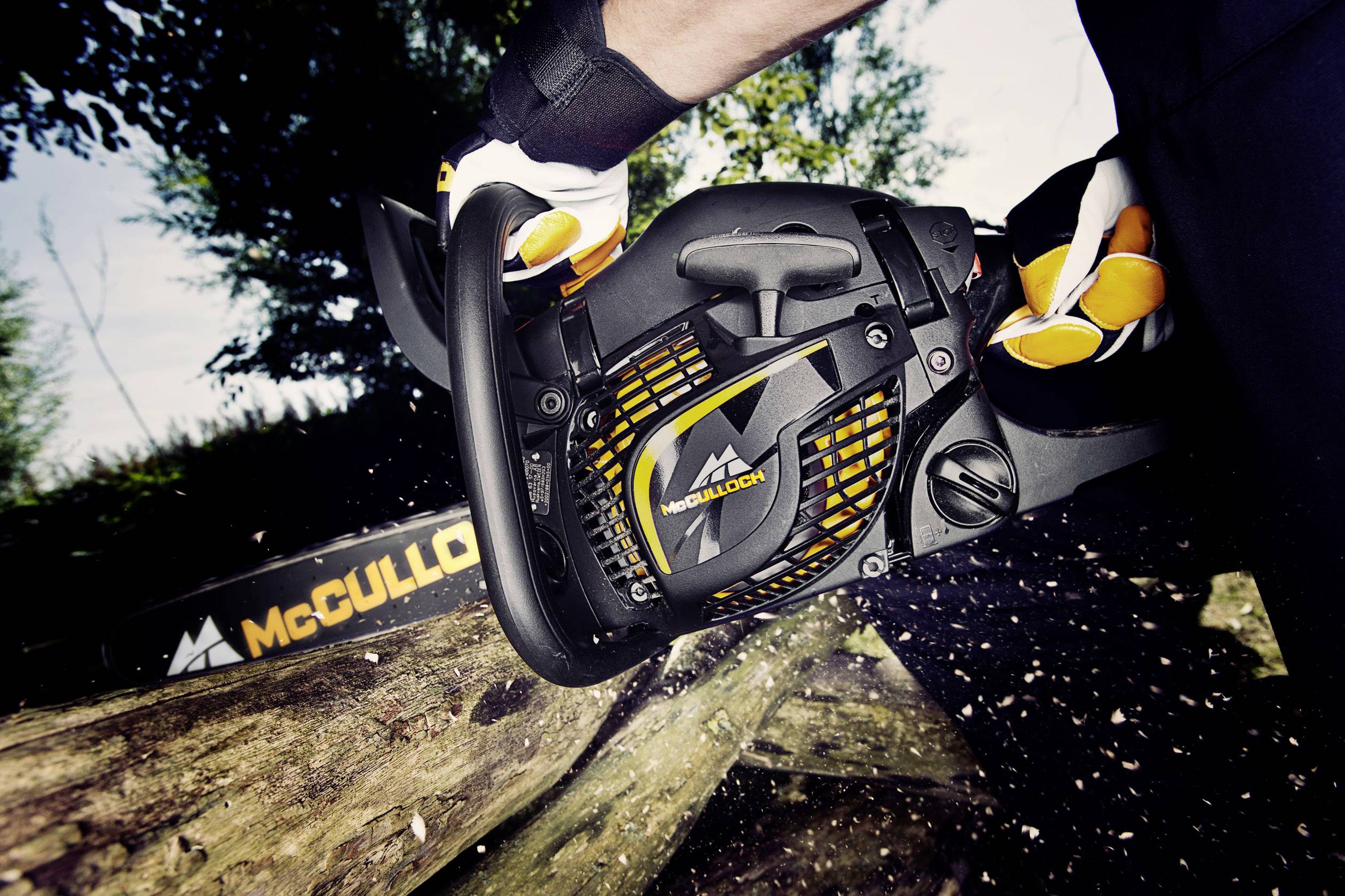 McCulloch CS 450 Elite Benzin Kettensäge 2 kW/2.72 PS Schwertlänge ...