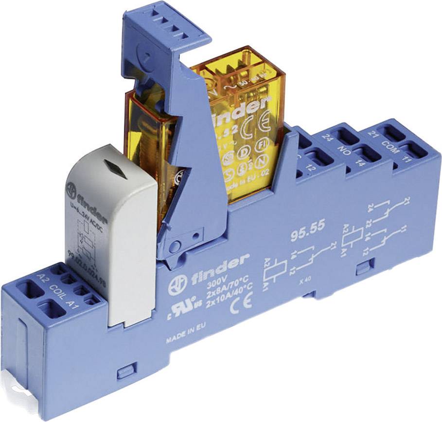Finder 48.72.8.230.0060 Relaisbaustein Nennspannung: 230 V/AC ...