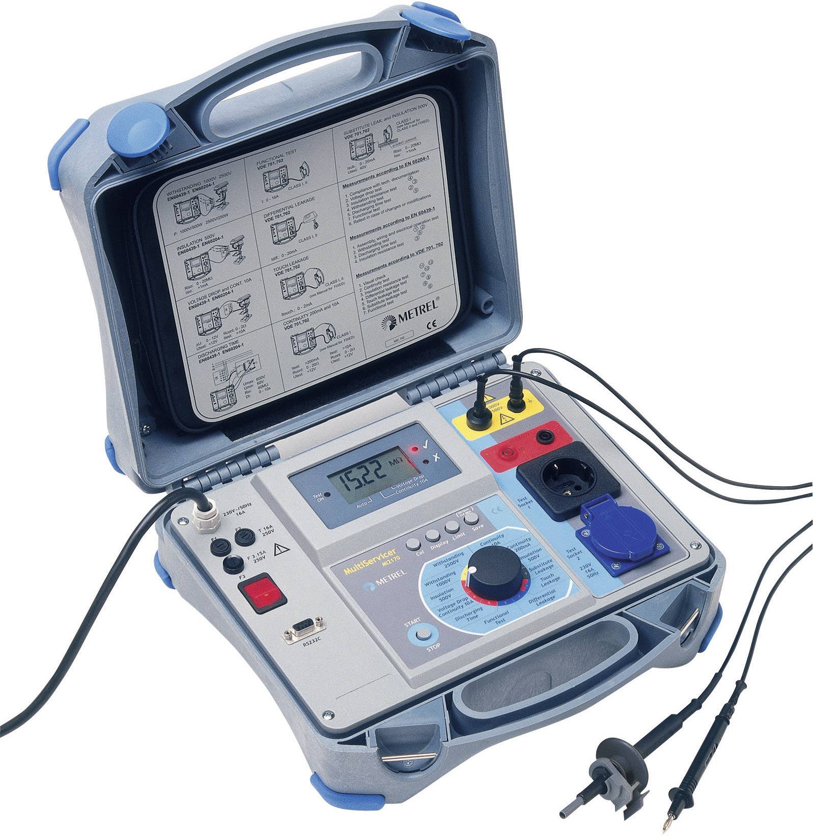 Metrel MI 2170 Gerätetester-Set, Installationstester-Set VDE-Norm 0701 ...