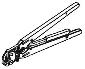 TE Connectivity Crimpzange für Serie Solistrand 49935 49935 Inhalt: 1St ...