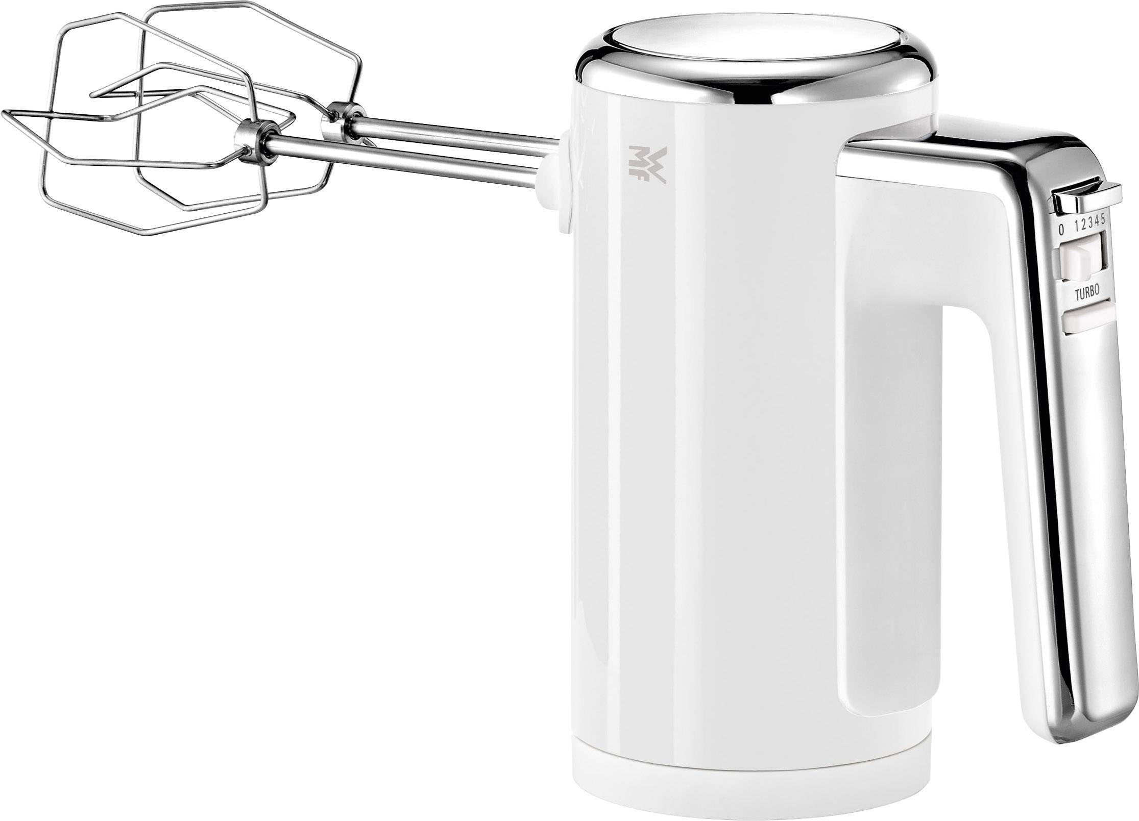 WMF LONO EDELRÜHRER pearl white Handmixer 350 W Perlweiß, Edelstahl ...