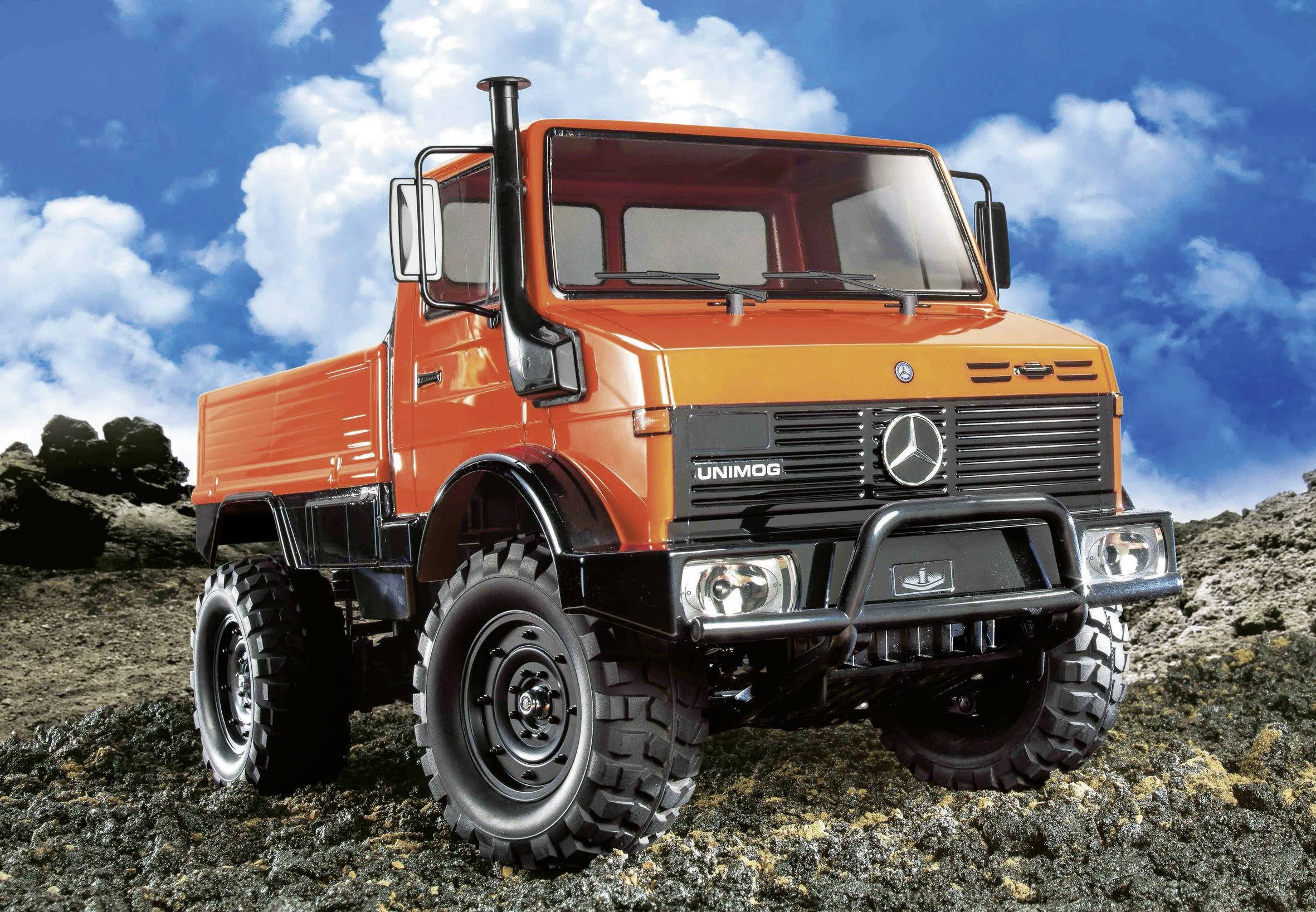 Tamiya Unimog 425 Brushed 1:10 RC Modellauto Elektro Geländewagen ...