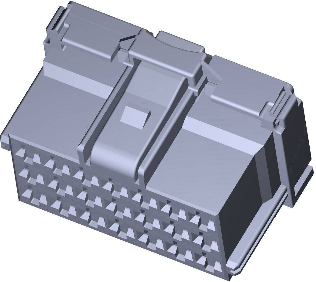 TE Connectivity Buchsengehäuse-Kabel MCP Polzahl Gesamt 21 8-968975-2 ...