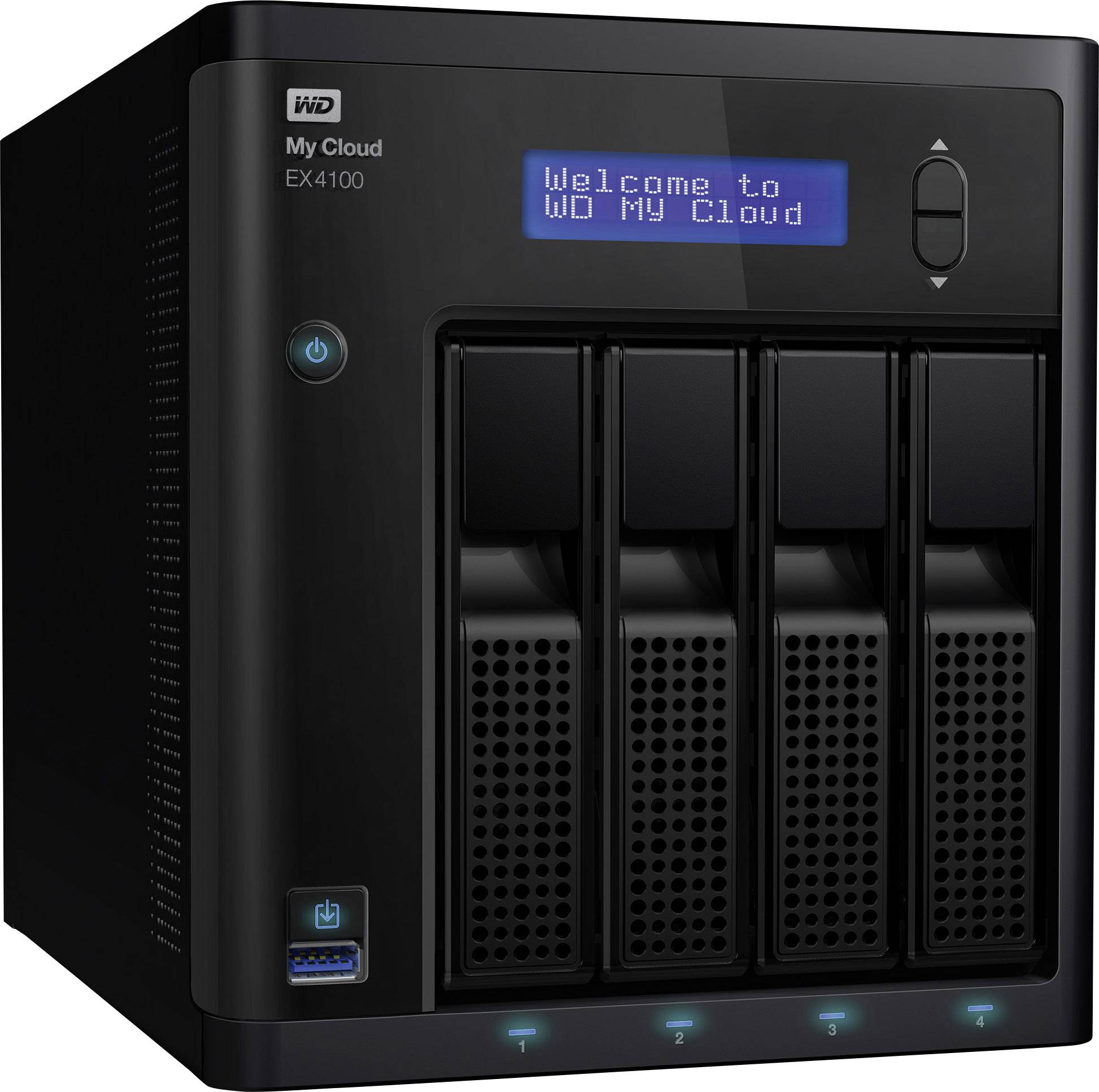 WD My Cloud™ EX4100 NAS-Server 32TB 4 Bay bestückt mit WD Red ...