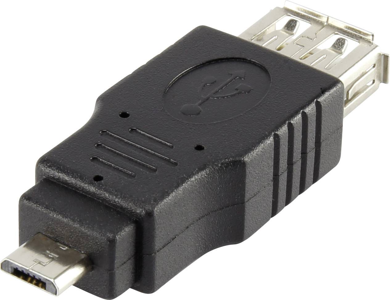 Renkforce USB 2.0 Adapter [1x USB 2.0 Stecker Micro-B - 1x USB 2.0 ...