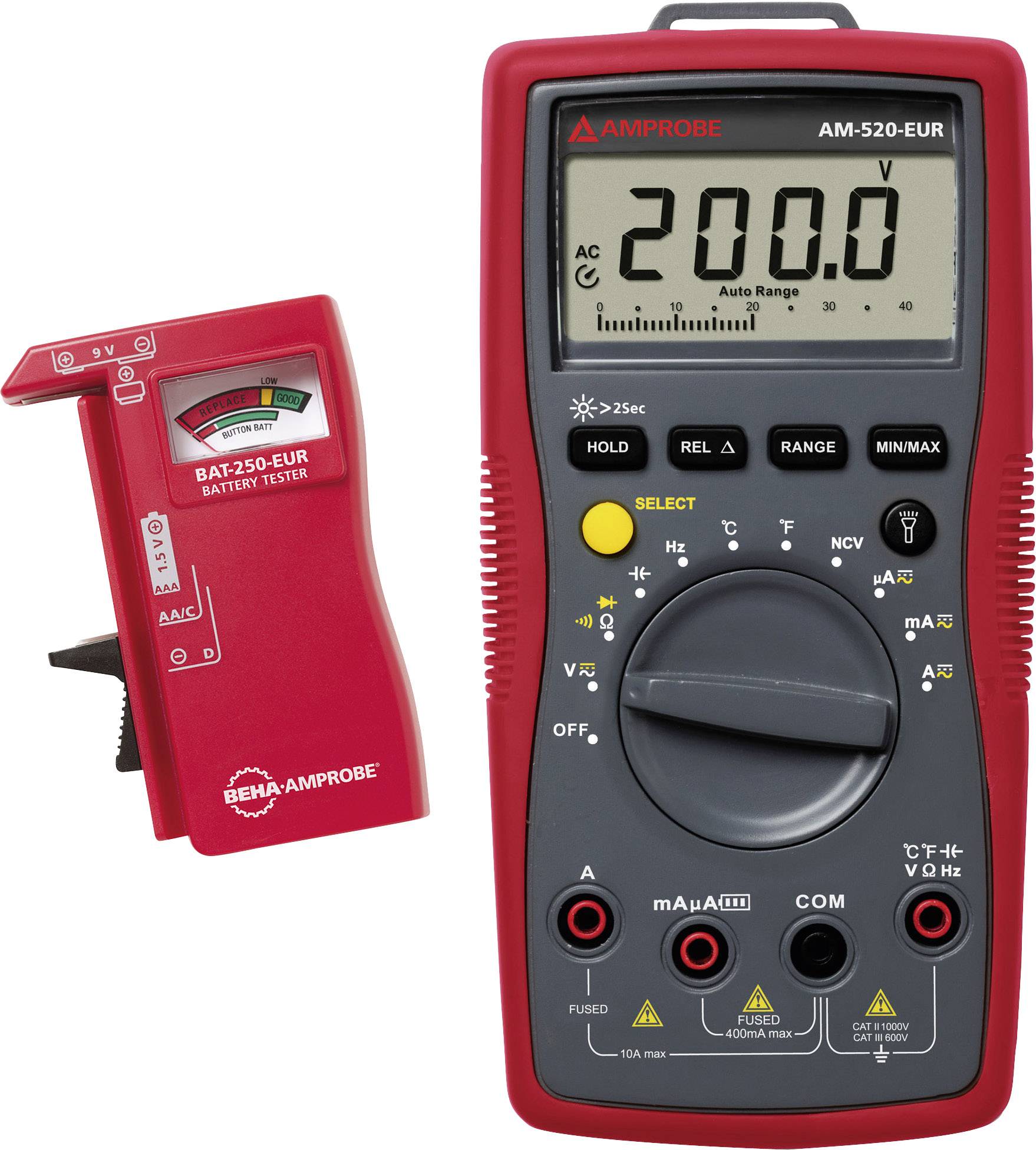 Beha Amprobe AM-520-EUR Hand-Multimeter digital CAT III 600V | voelkner