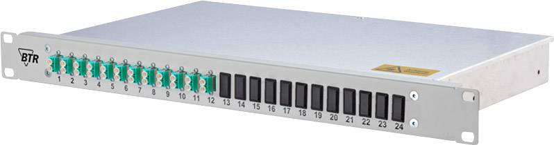 LWL-Patchpanel 24 Port Metz Connect 1502557712-E 1 HE versandkostenfrei ...