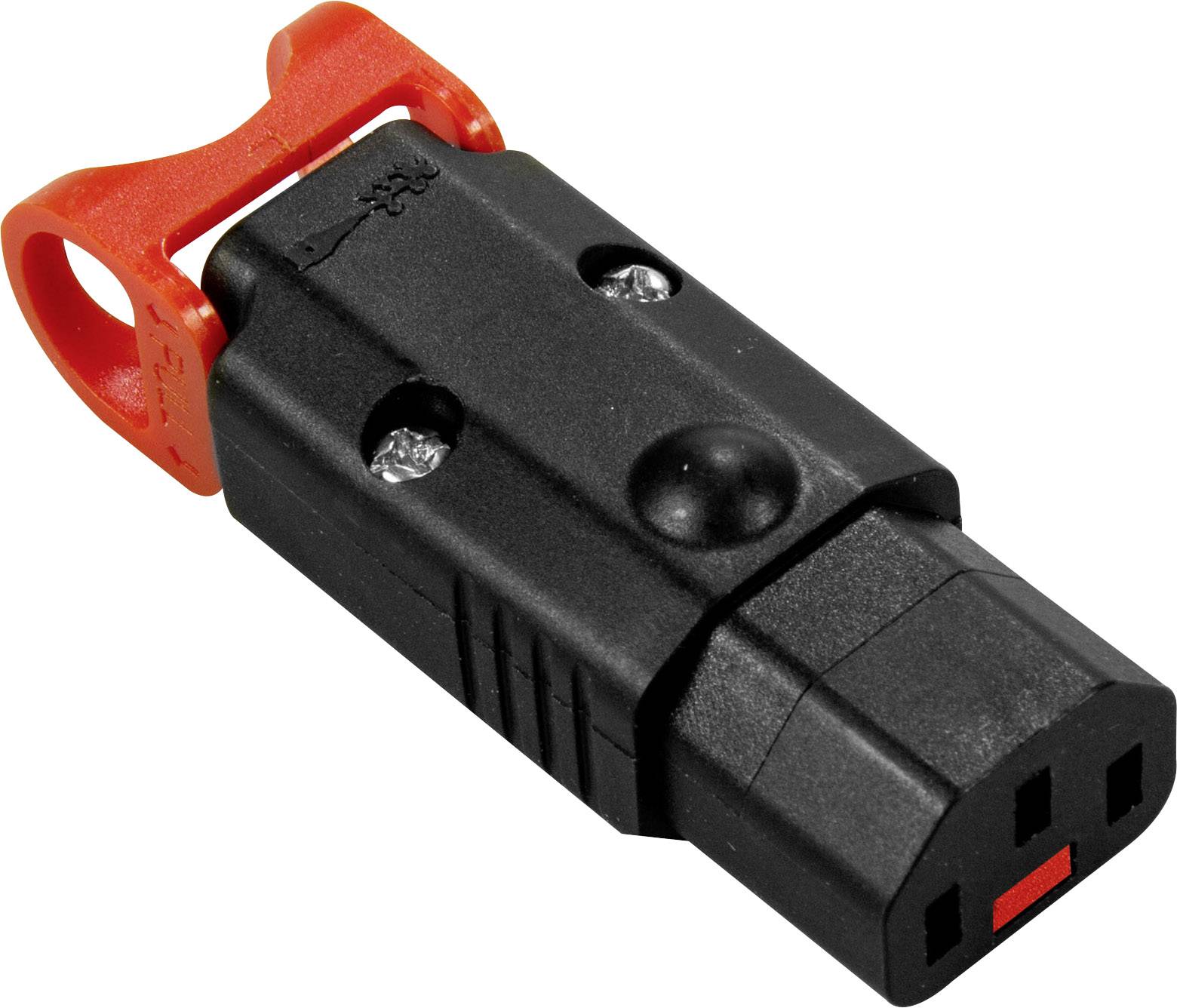 Kash PA130100BK Kaltgeräte-Steckverbinder Stecker, gerade Gesamtpolzahl ...