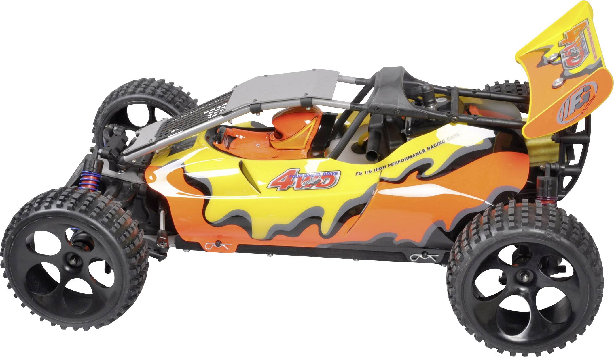 FG Modellsport WB535 1:6 RC Modellauto Benzin Buggy Allradantrieb (4WD ...